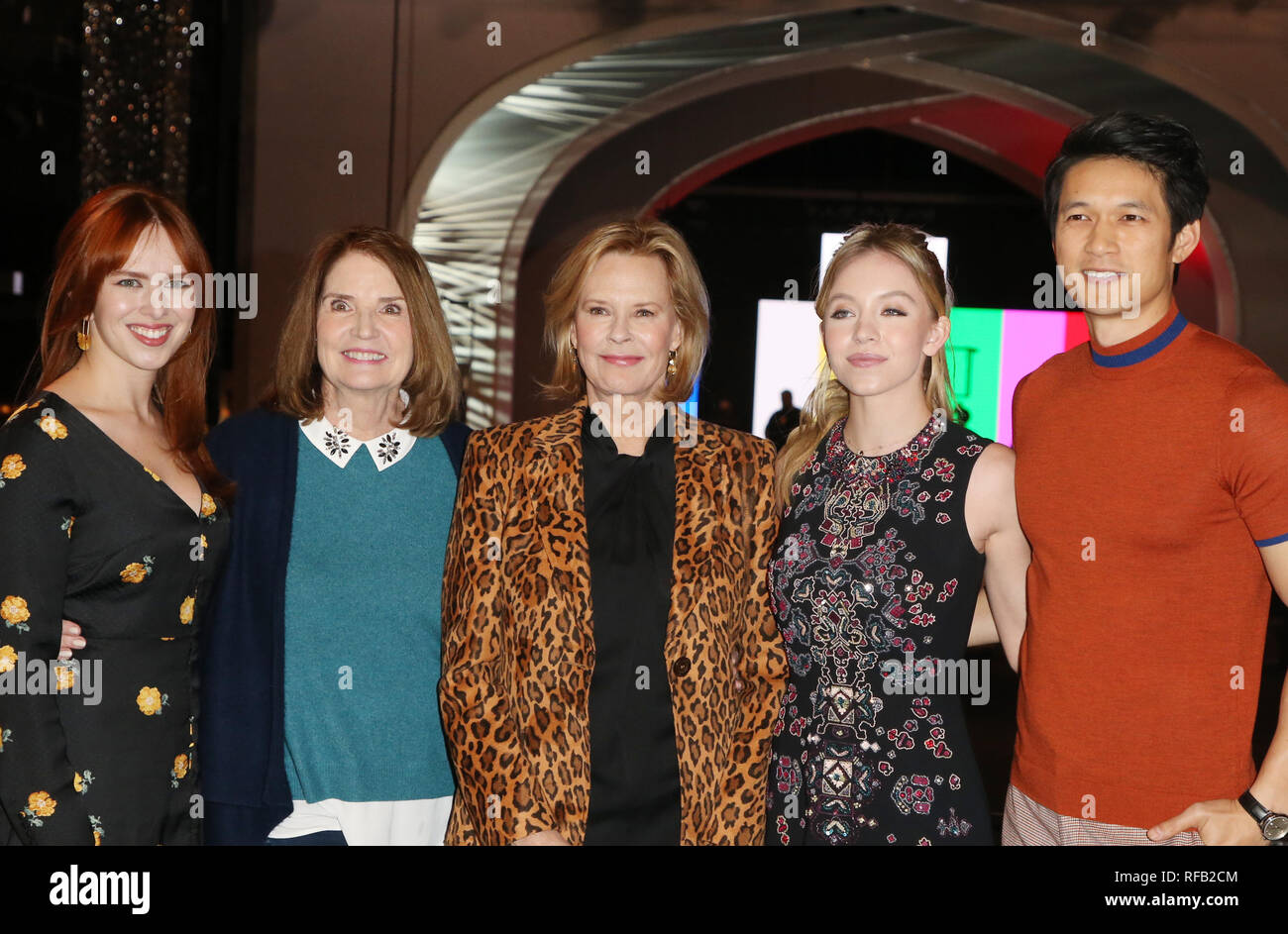 Los Angeles, Ca, USA. 24th Jan, 2019. Elizabeth McLaughlin, Kathy ...