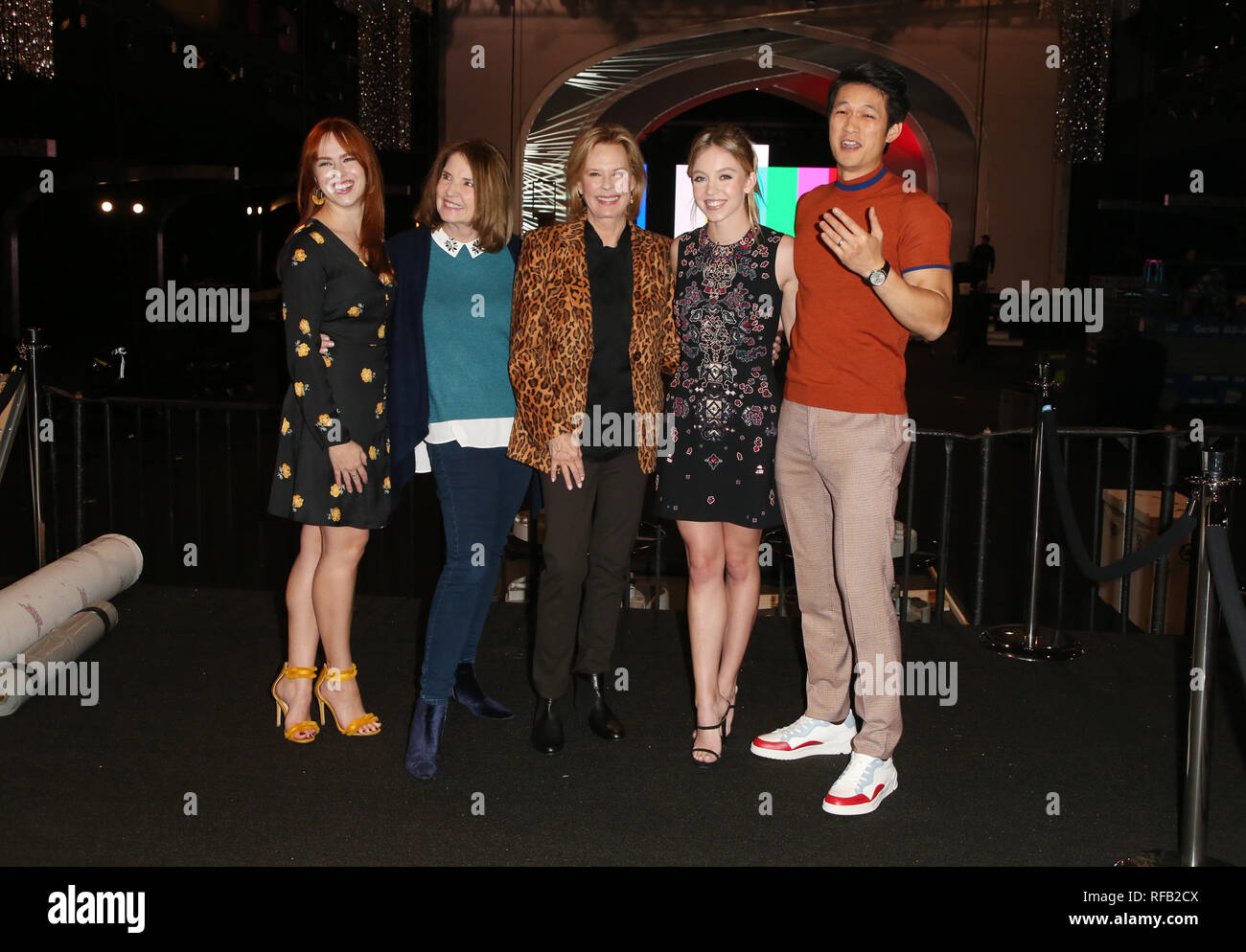 Los Angeles, Ca, USA. 24th Jan, 2019. Elizabeth McLaughlin, Kathy ...