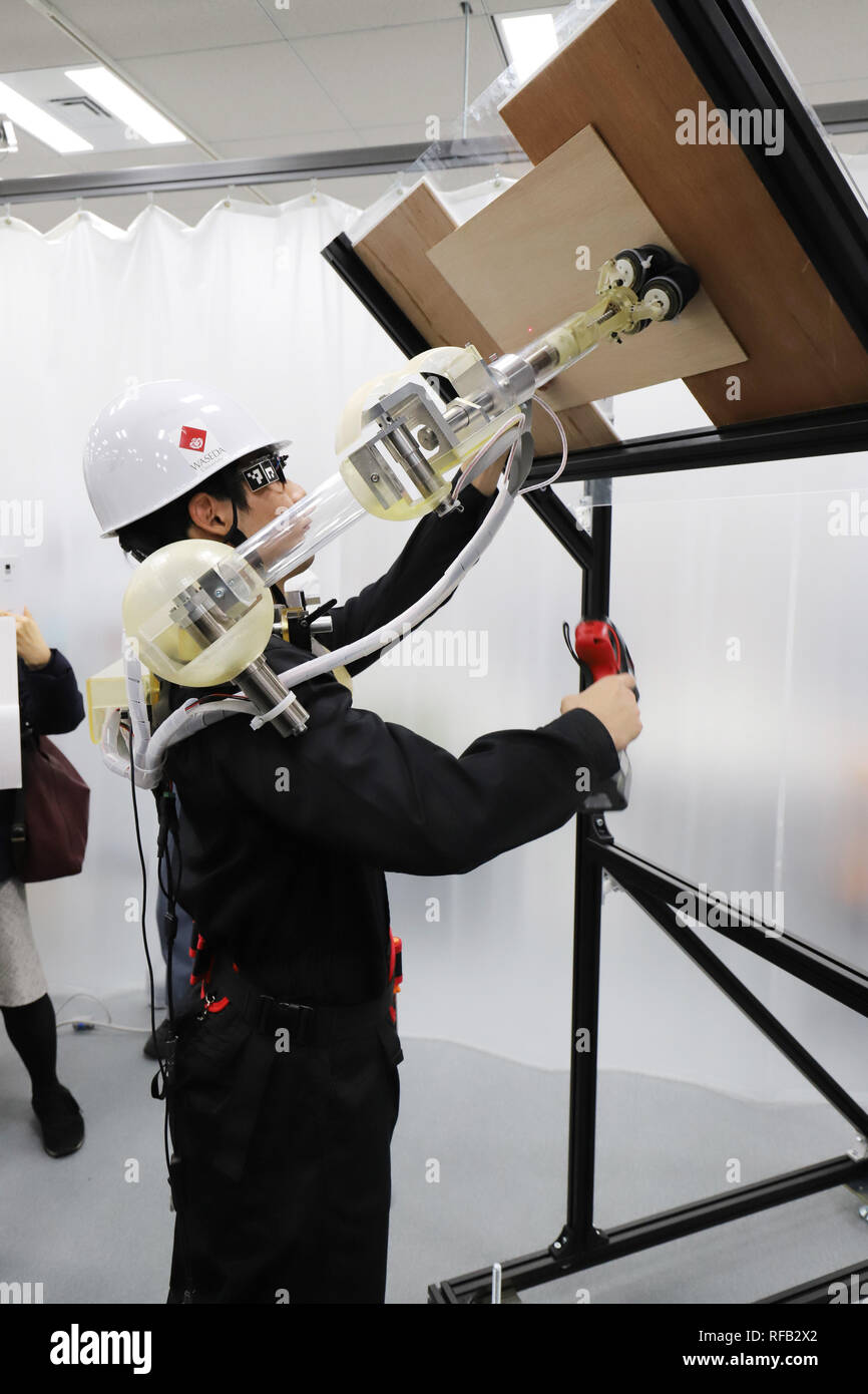January 25, 2019, Tokyo, Japan - Japan's Waseda University robot ...