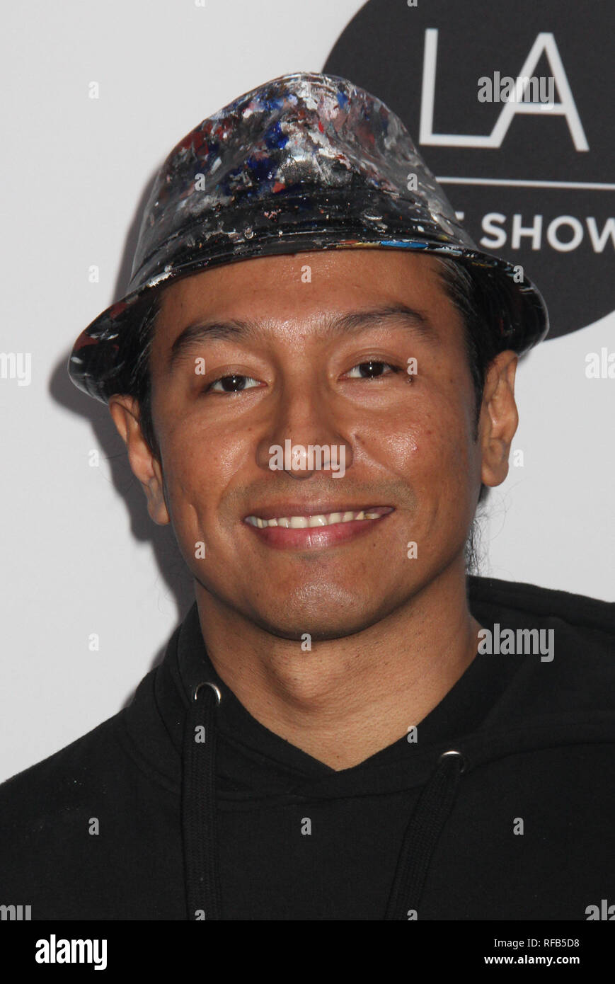 Robert Vargas 01/23/2019 The LA Art Show 2019 held at the Los Angeles ...