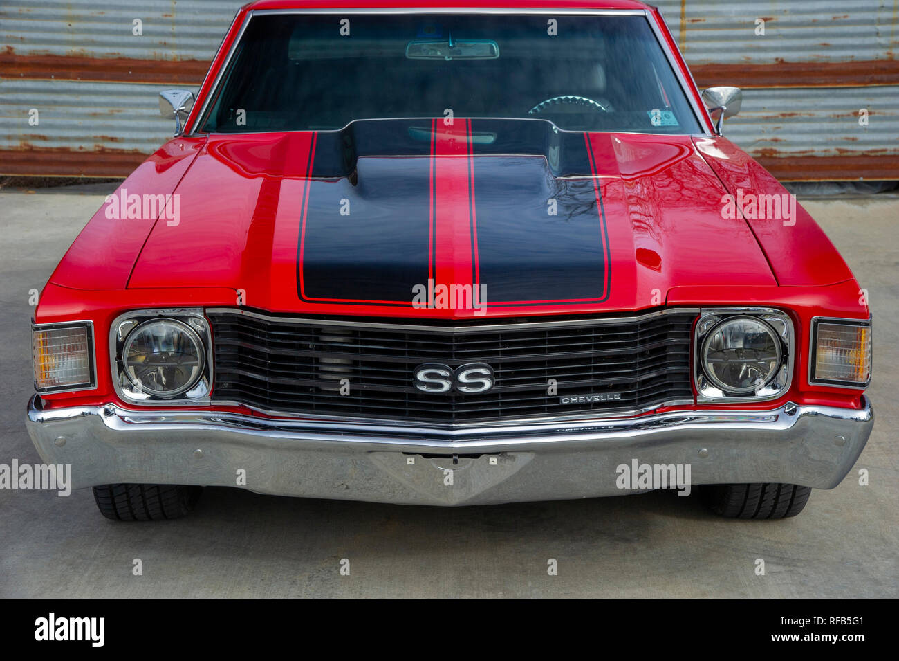 January 24, 2019: 1972 Chevrolet Chevelle SS with an LT3 Corvette ...