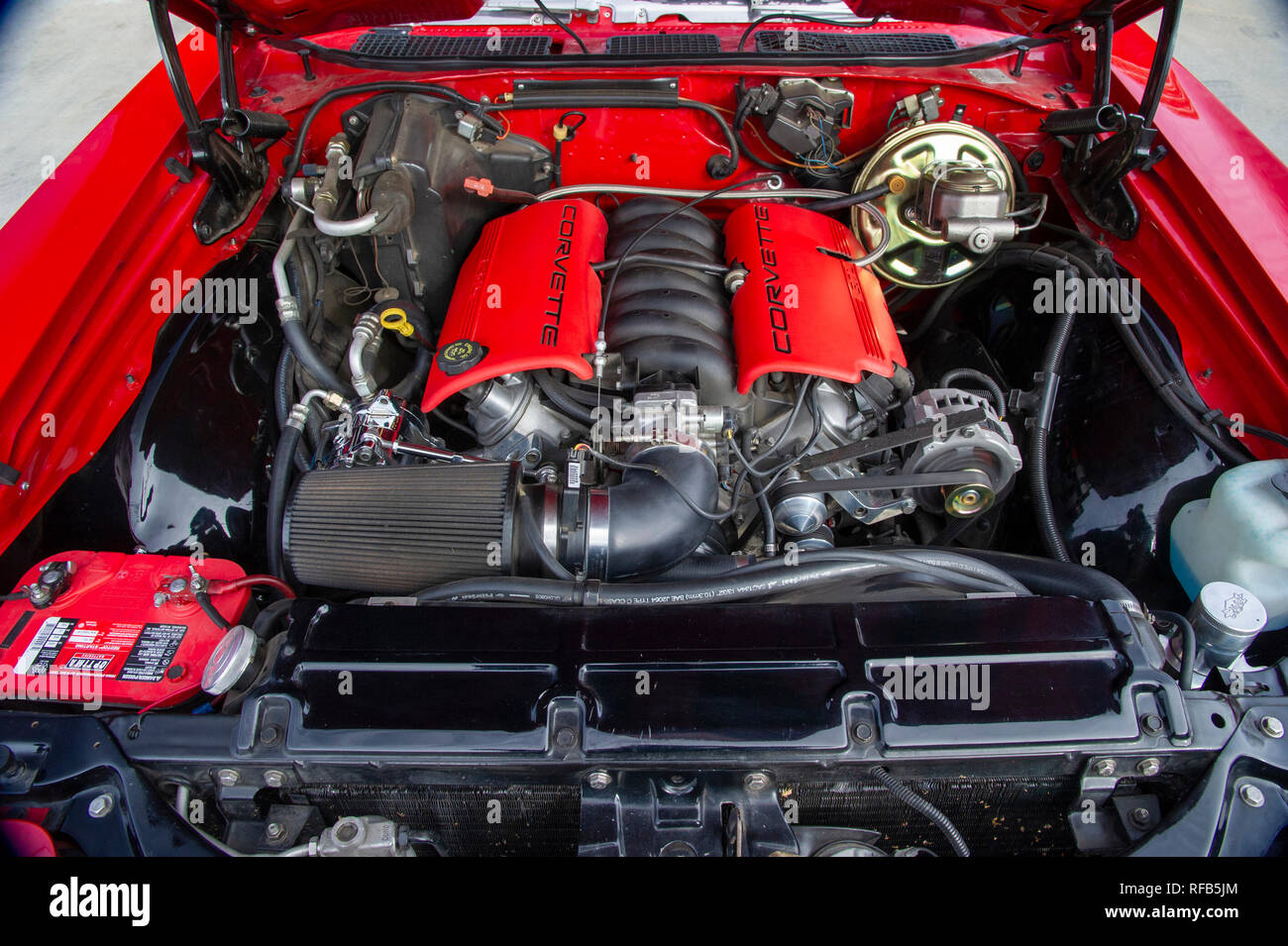 January 24, 2019: 1972 Chevrolet Chevelle SS with an LT3 Corvette ...