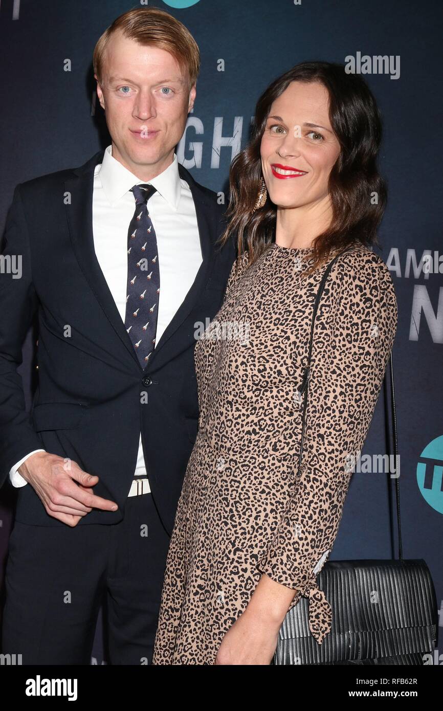 Los Angeles, CA, USA. 24th Jan, 2019. Jay Paulson, Courtney Paulson at ...