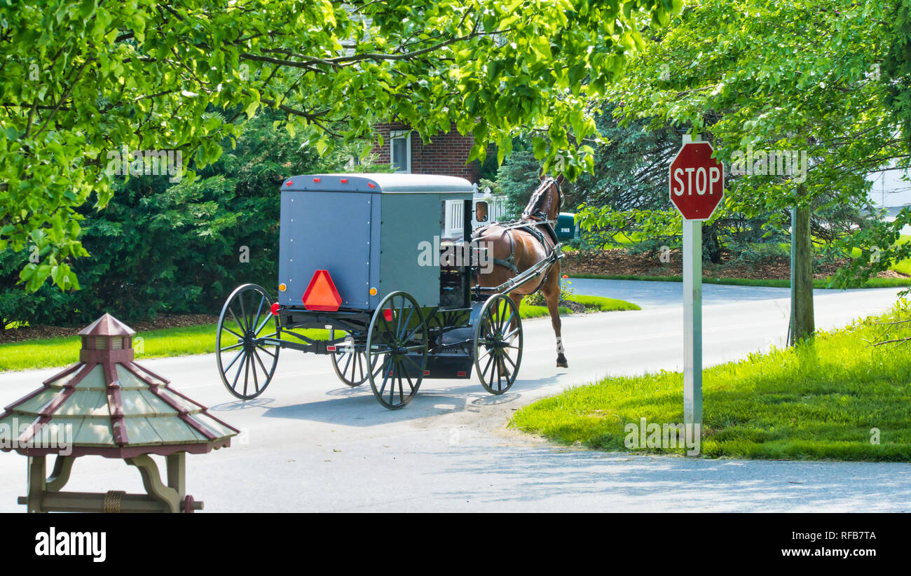 Amish transport hi-res stock photography and images - Alamy