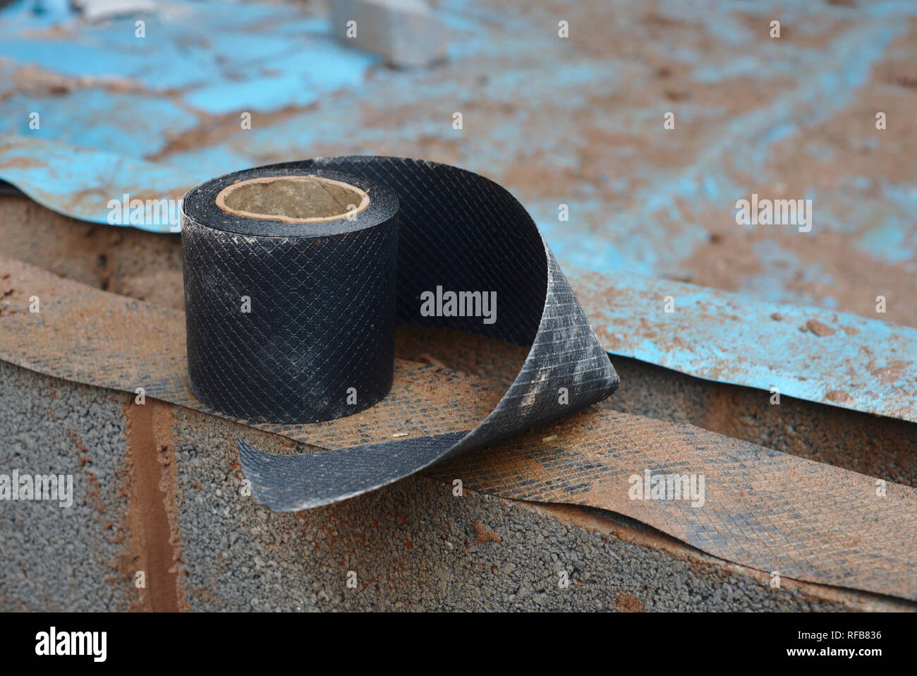 Damp proof course Stock Photo - Alamy