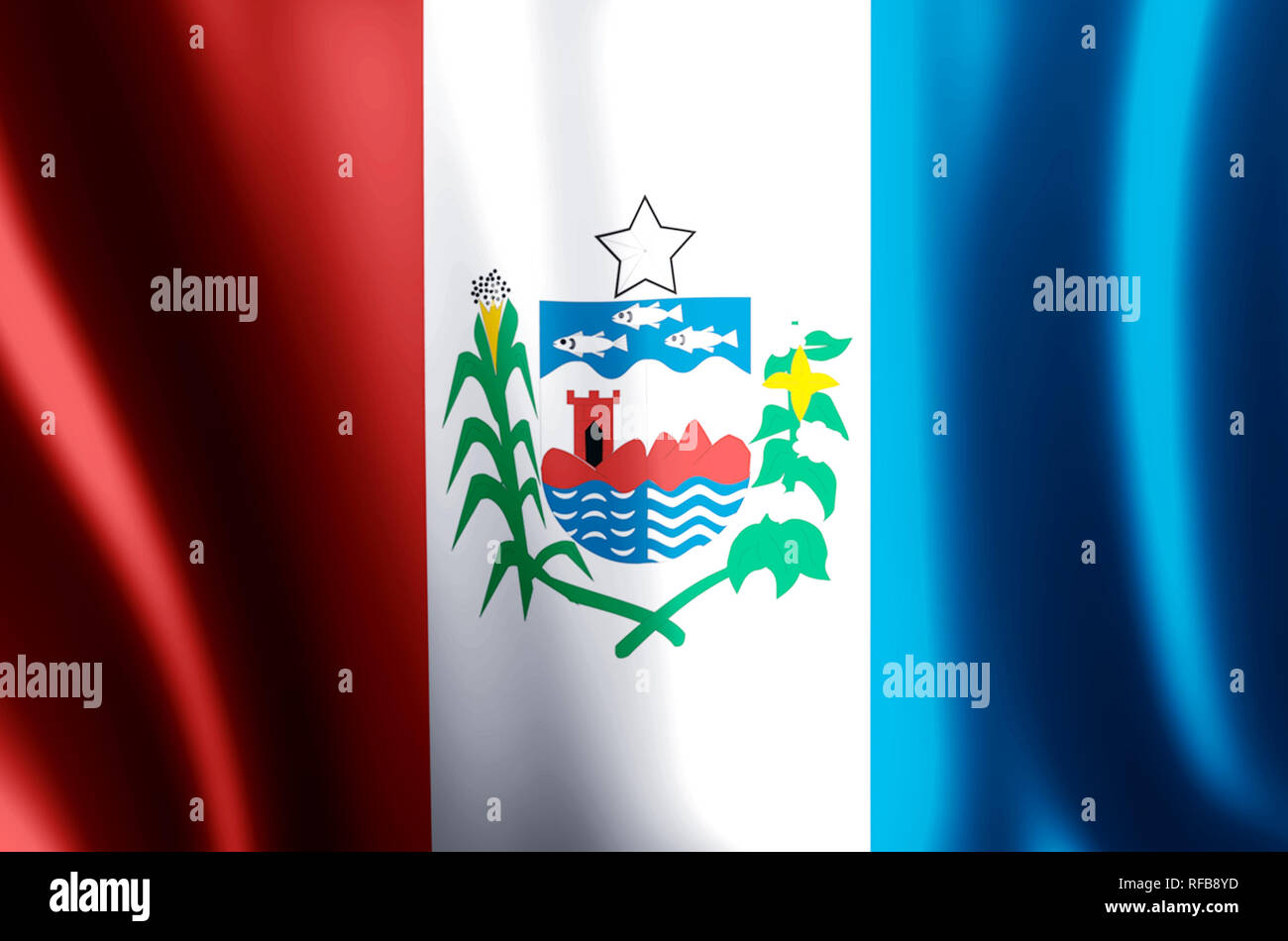 Flag of the state of alagoas hi-res stock photography and images - Alamy