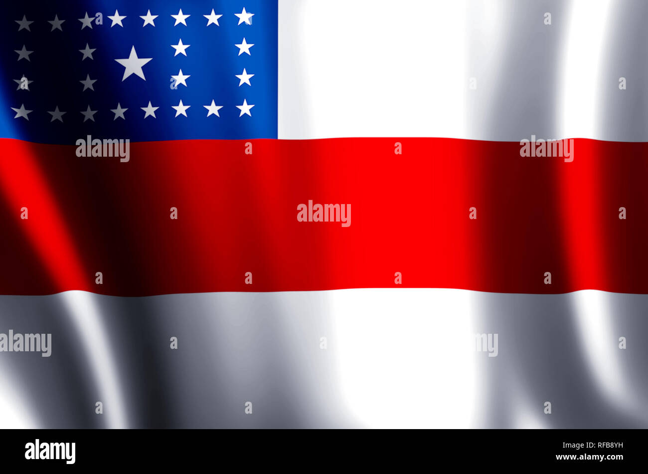 Amazonas stylish waving and closeup flag illustration. Perfect for ...