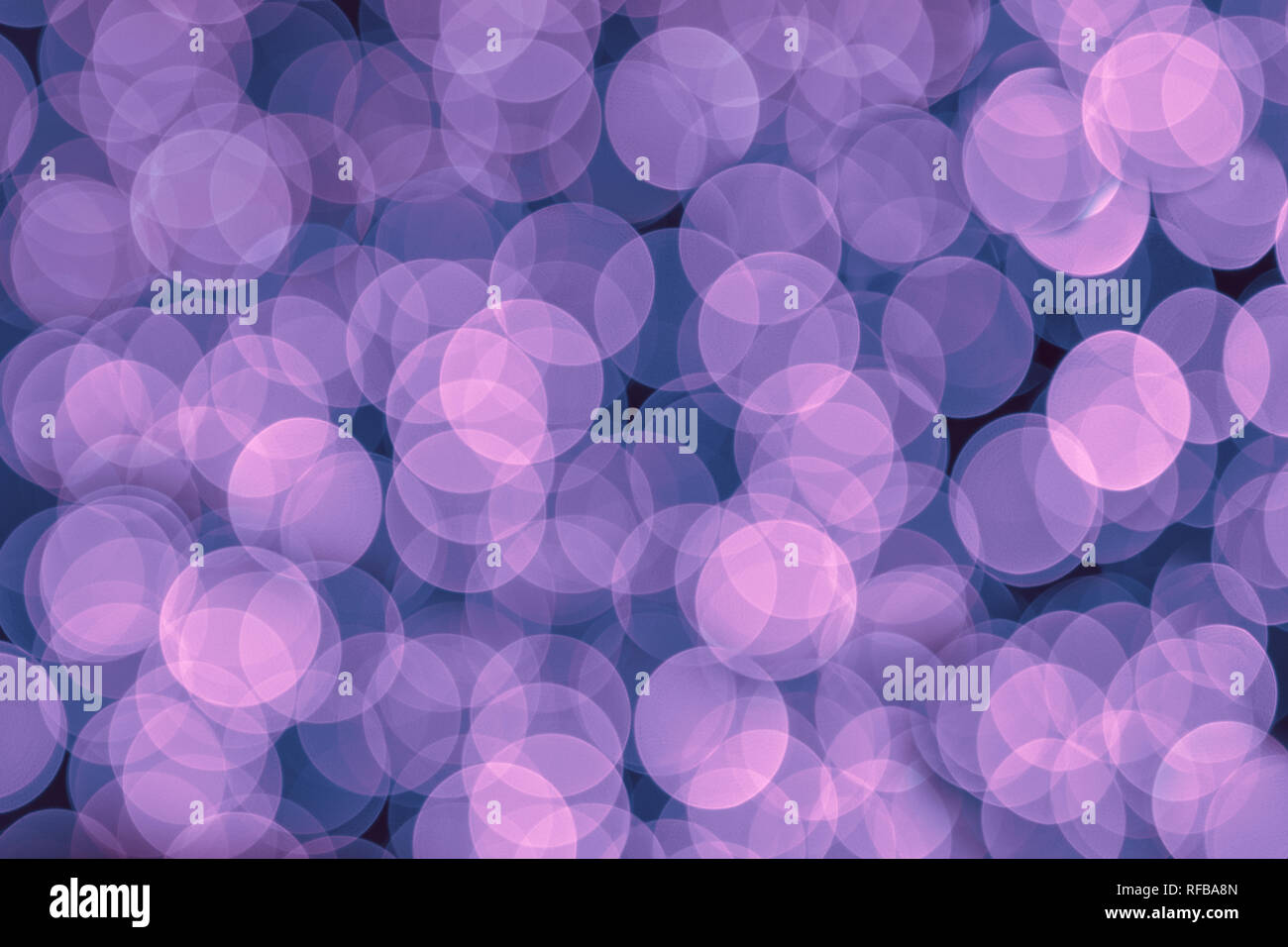 Abstract background, beautiful bokeh effect in pink and blue colors ...