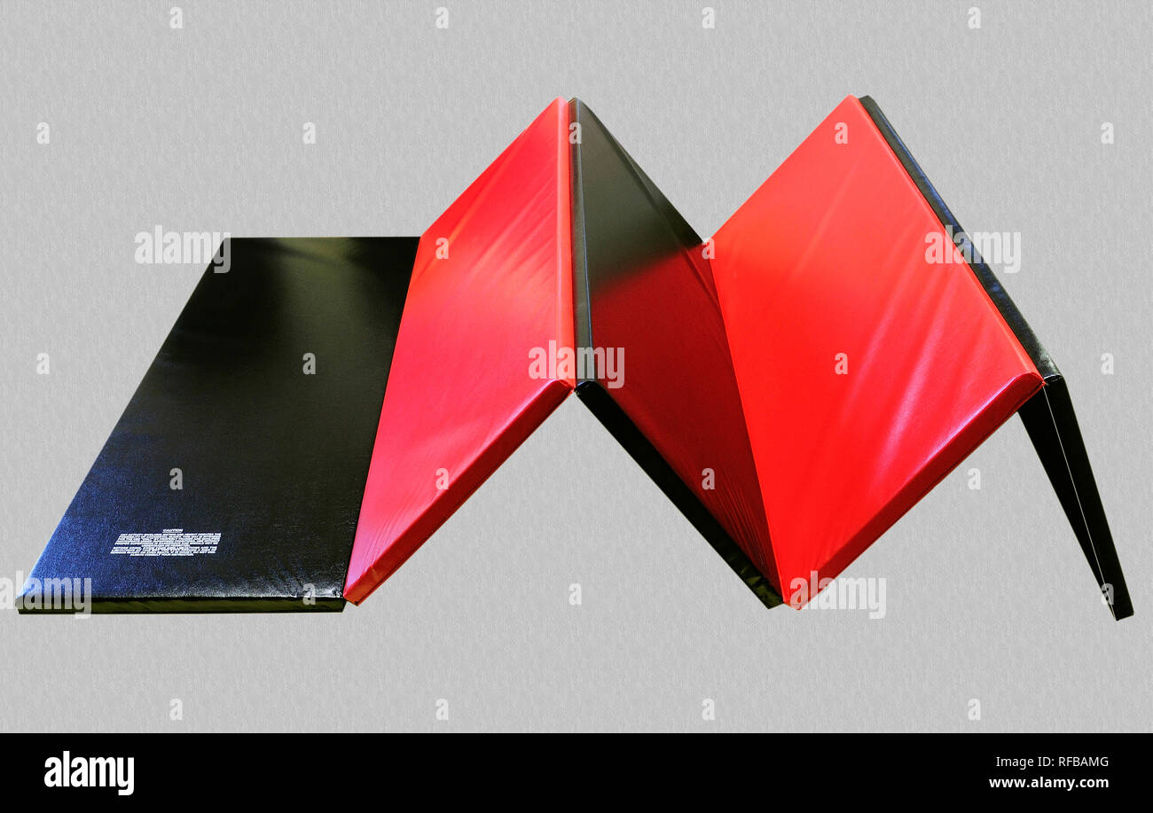 Folding Exercise Mat Stock Photo - Alamy