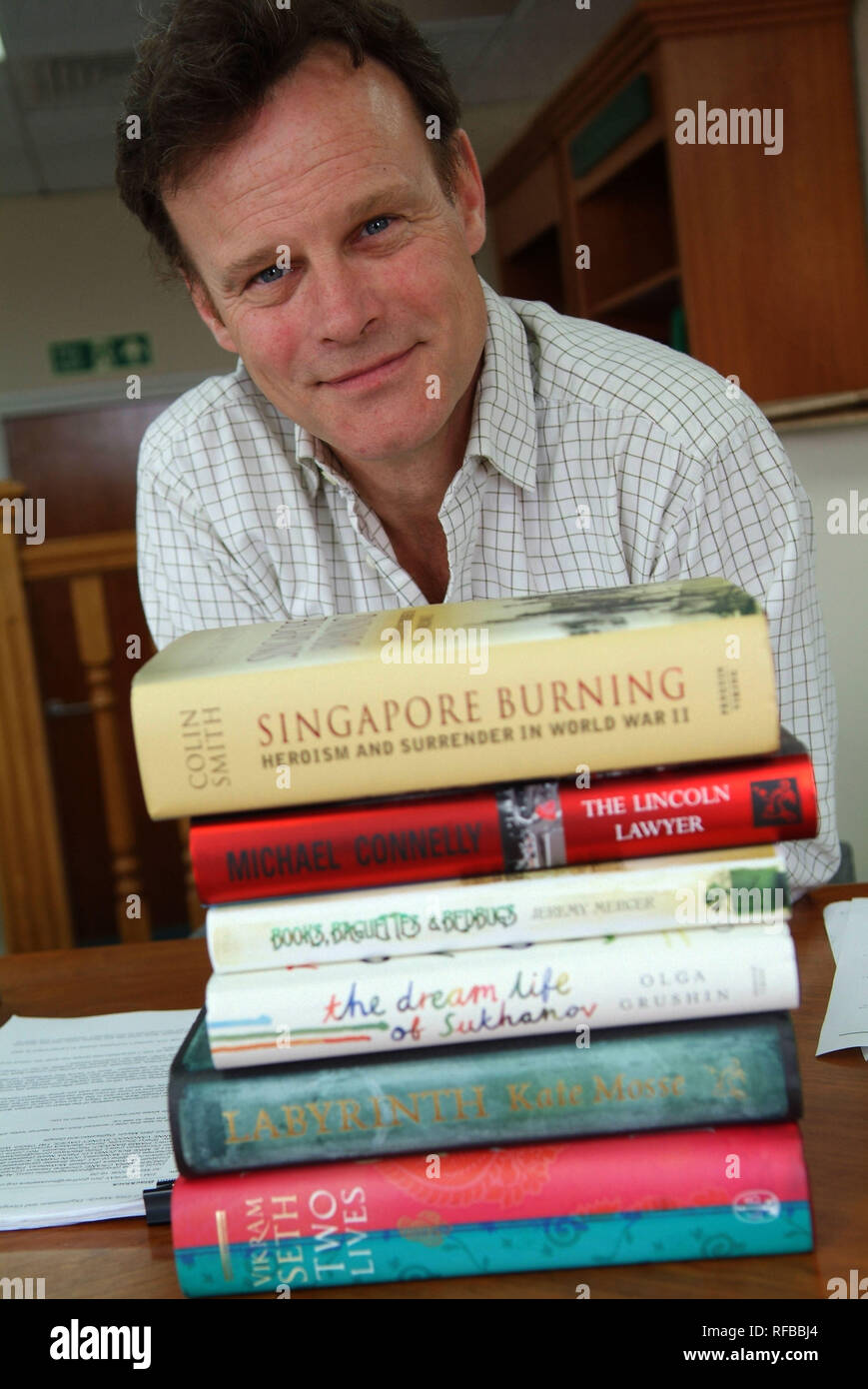 James Heneage, founder of Ottakar's Bookshops Stock Photo - Alamy