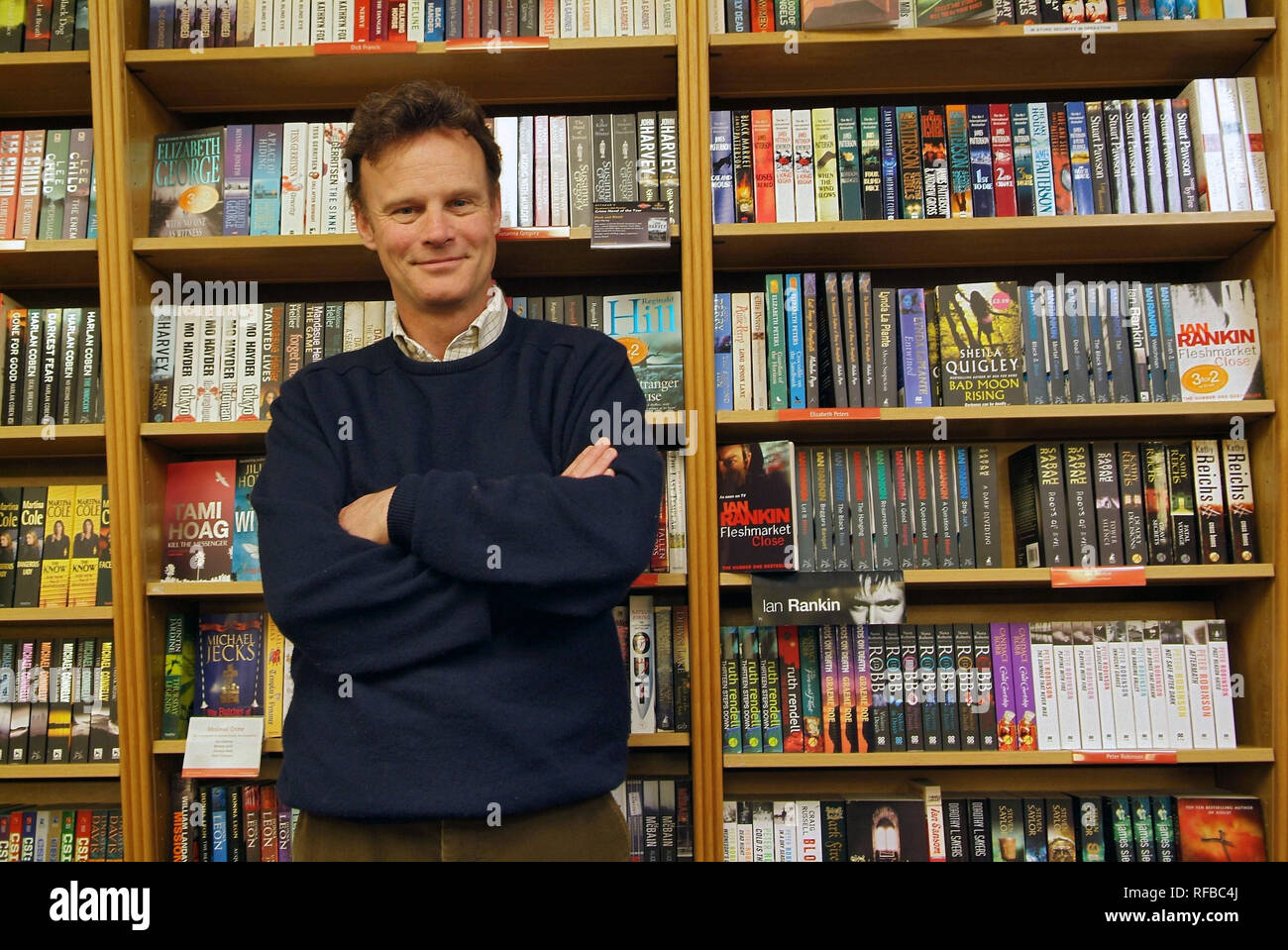 James Heneage, founder of Ottakar's Bookshops Stock Photo - Alamy