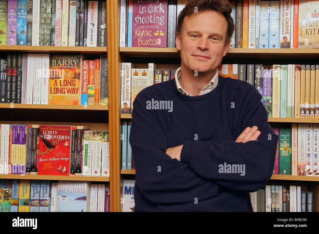 James Heneage, founder of Ottakar's Bookshops Stock Photo - Alamy