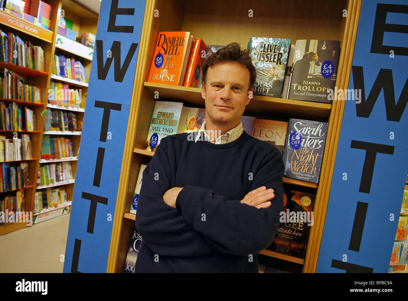James Heneage, founder of Ottakar's Bookshops Stock Photo - Alamy