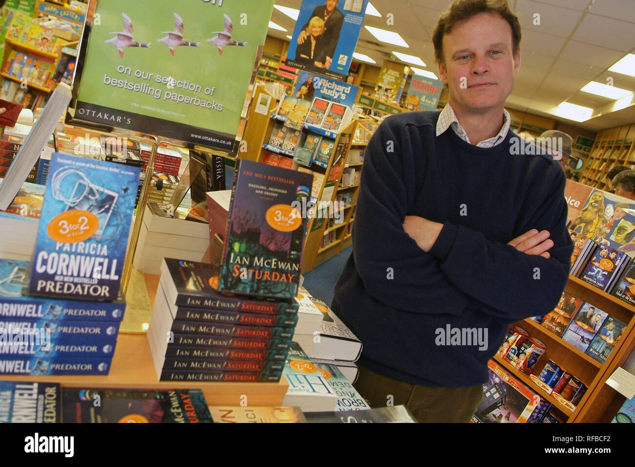 James Heneage, founder of Ottakar's Bookshops Stock Photo - Alamy