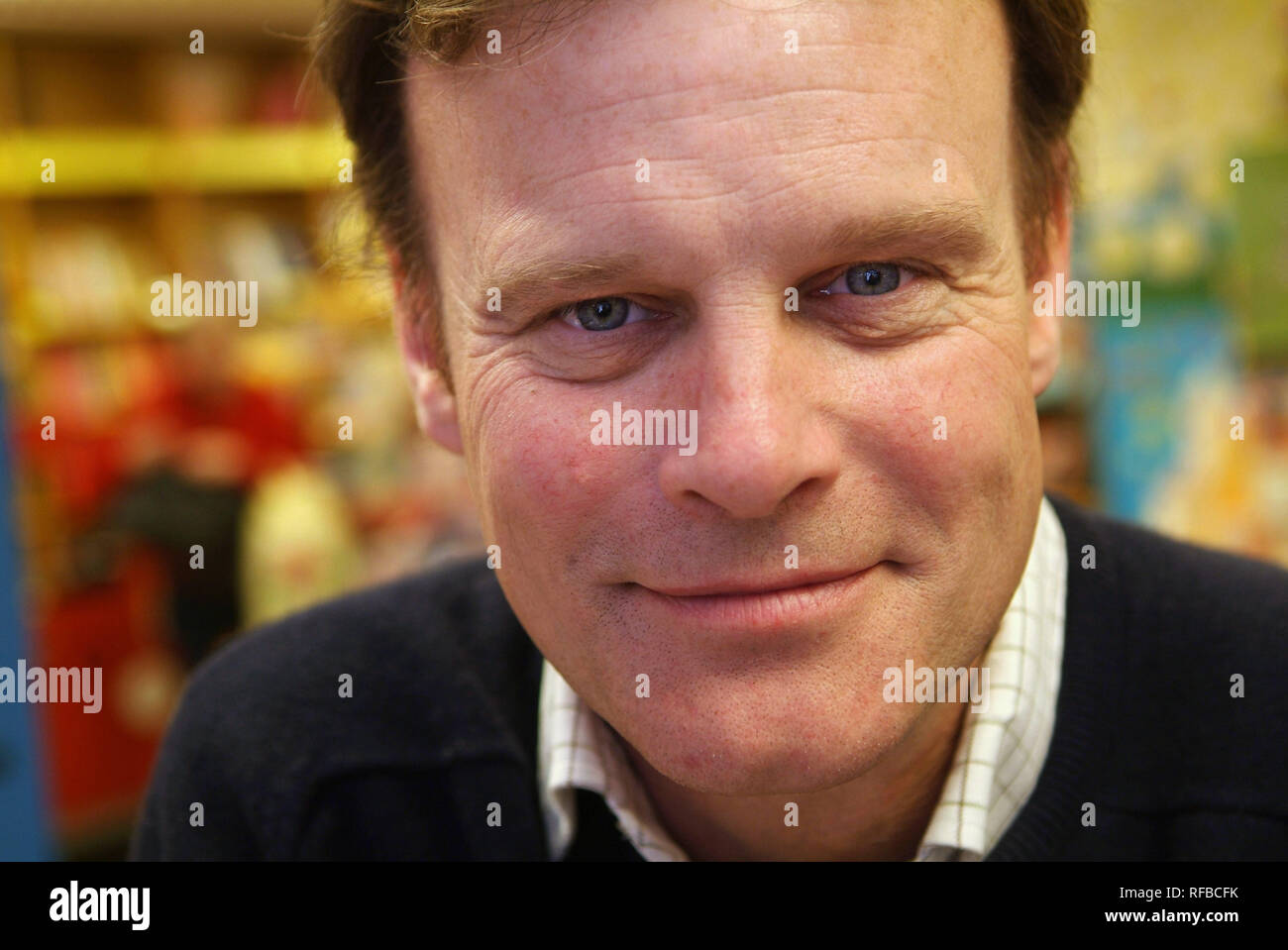 James Heneage, founder of Ottakar's Bookshops Stock Photo - Alamy