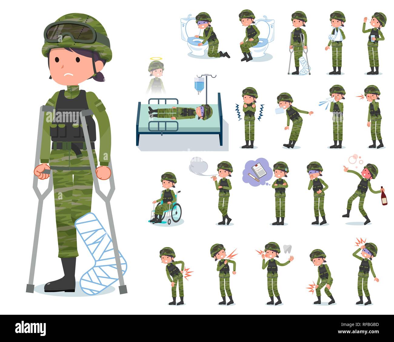 Joint army Stock Vector Images - Alamy