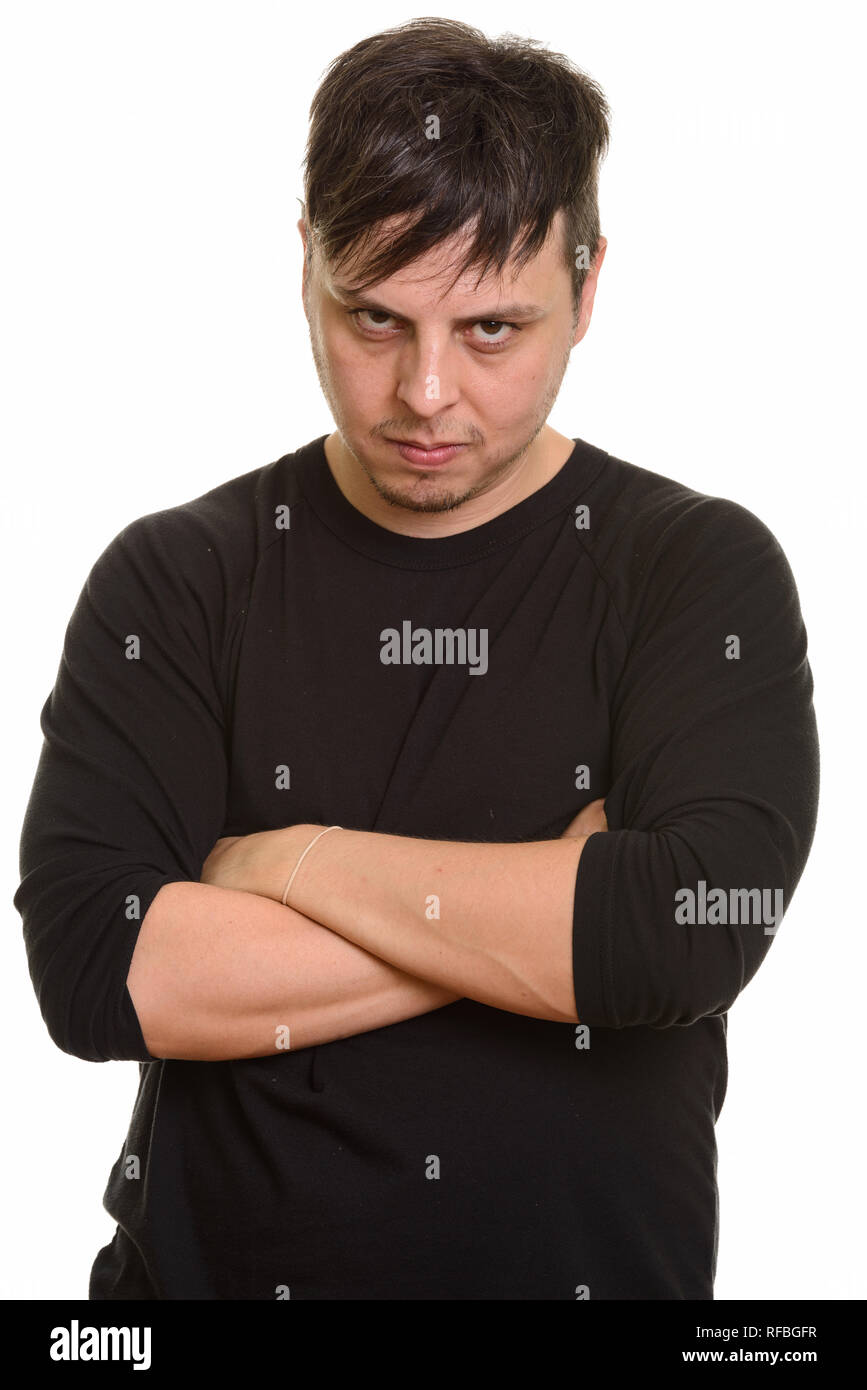 Arms crossed, angry, male hi-res stock photography and images - Alamy