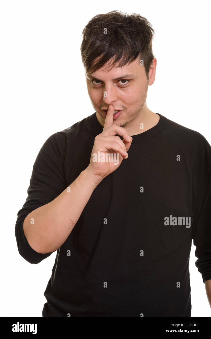 Crazy gesture hi-res stock photography and images - Alamy