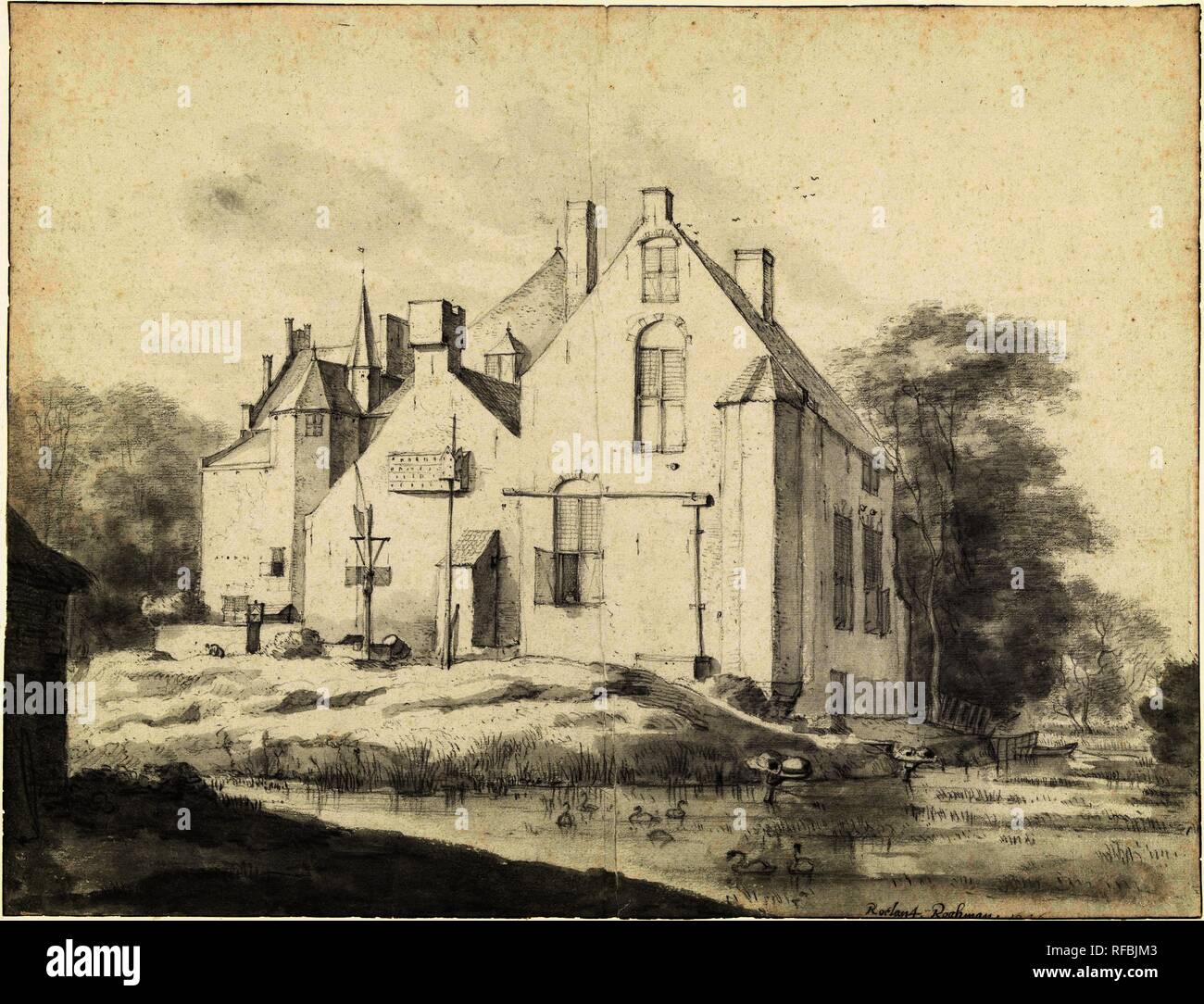 Raaphorst castle hi-res stock photography and images - Alamy