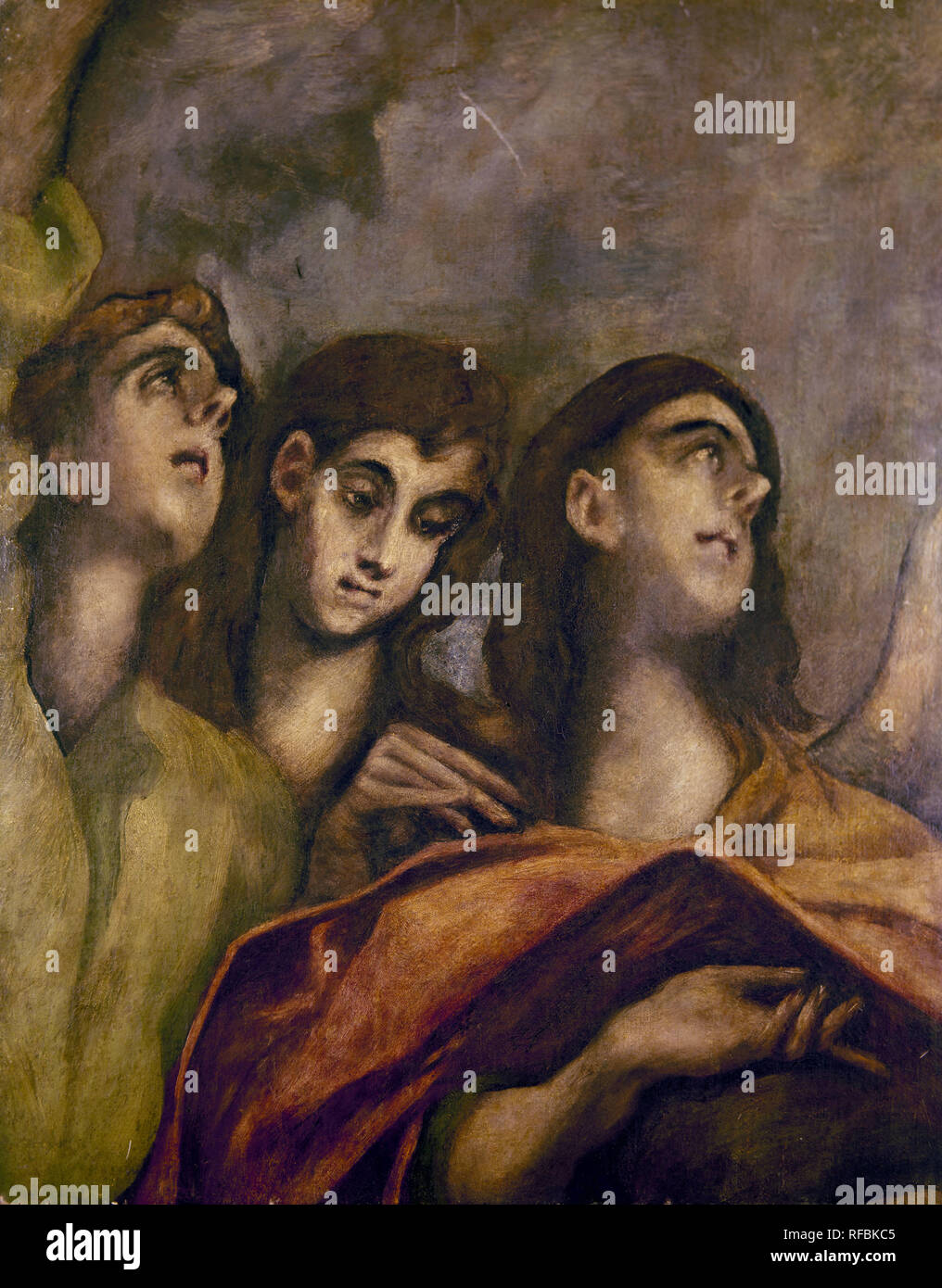'Angels', 16th century, Oil on canvas. Author: GRECO, EL. Location ...