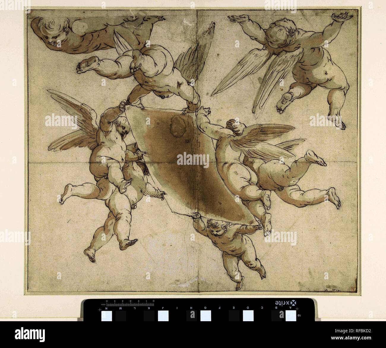 Francesco albani rejected attribution hi-res stock photography and ...