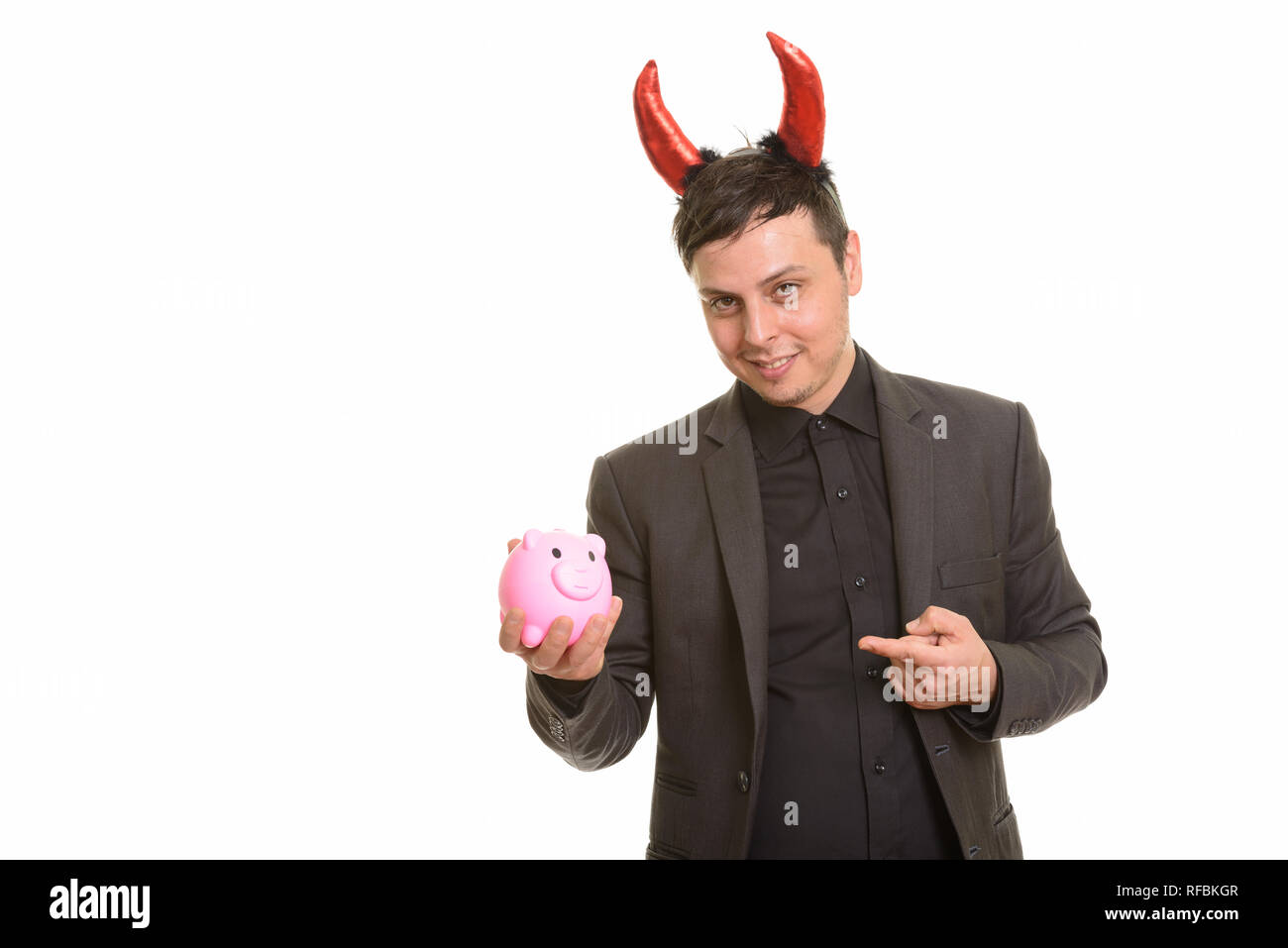 Devil horns hi-res stock photography and images - Alamy