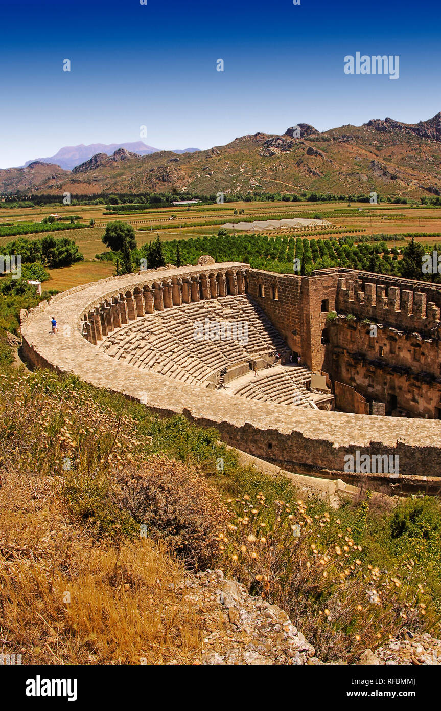 Aspendos roman theatre hi-res stock photography and images - Alamy