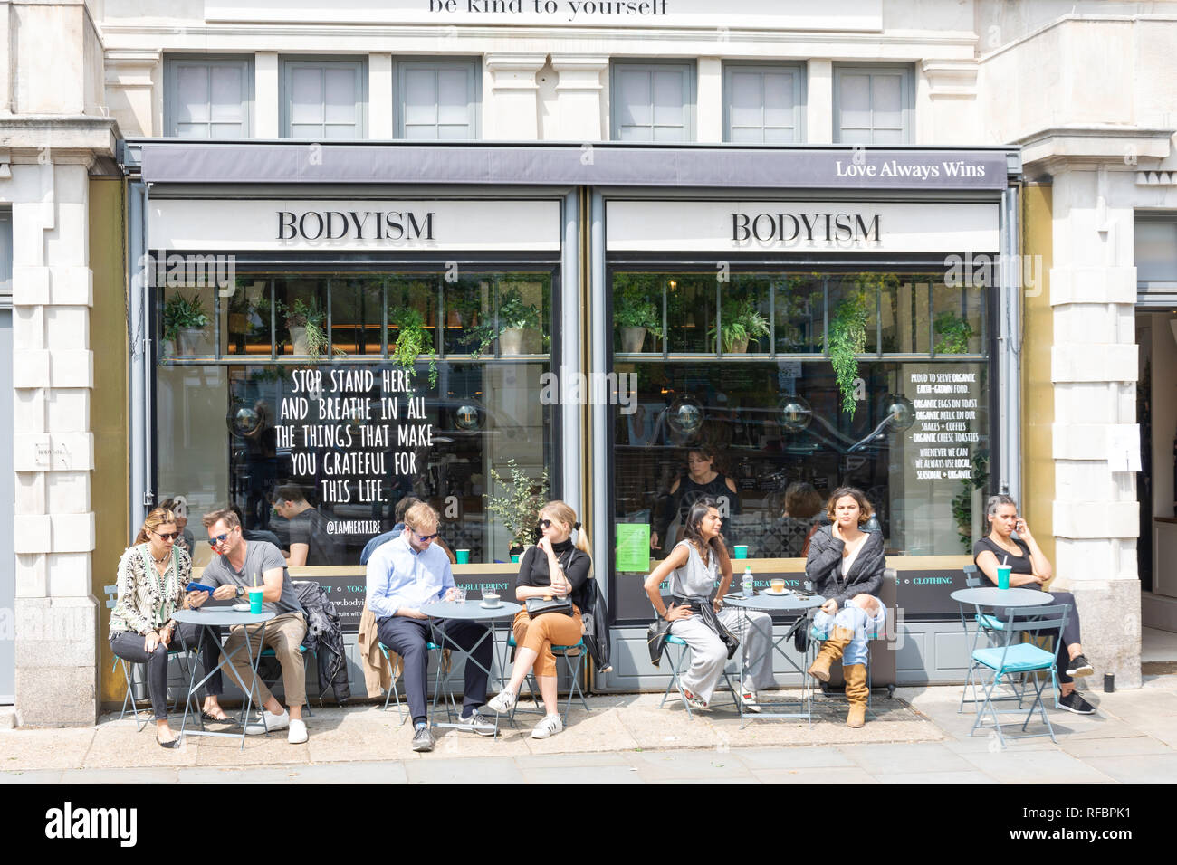 Bodyism cafe, Westbourne Grove, Bayswater, City of Westminster, Greater ...