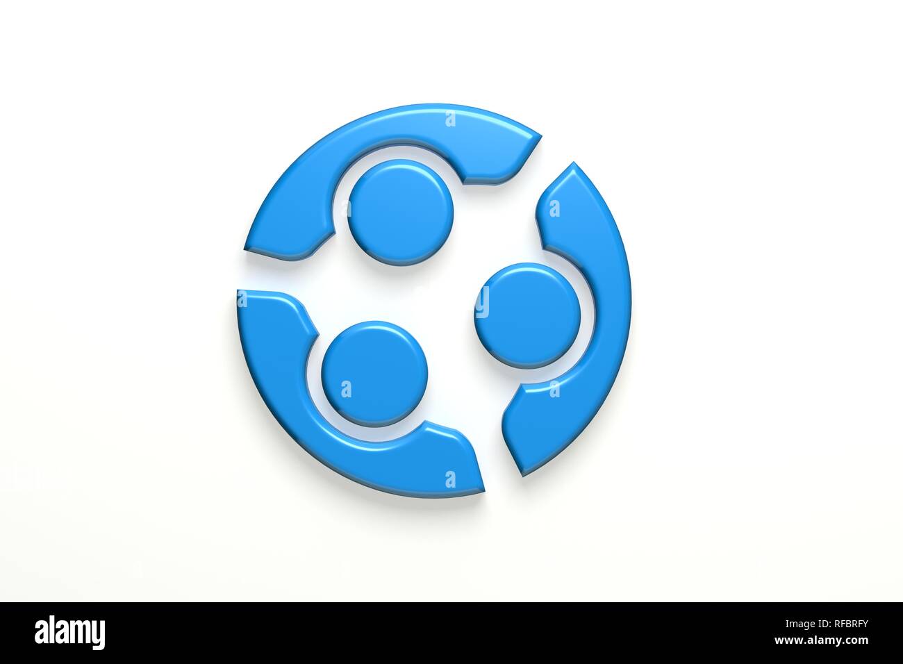 Illustration three diverse people hi-res stock photography and images ...