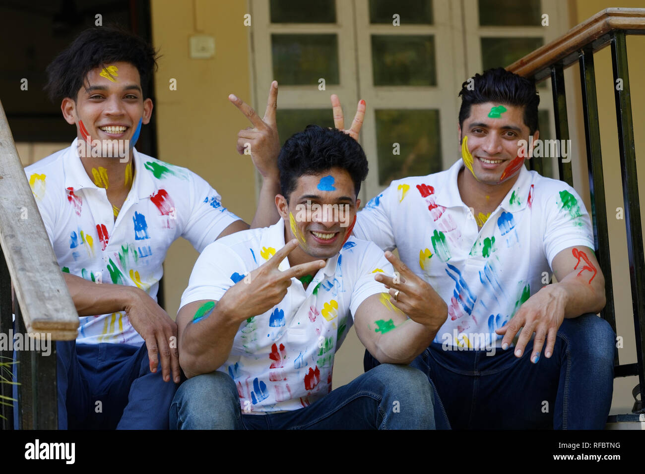 Indian Smart Boys Group High Resolution Stock Photography and Images ...