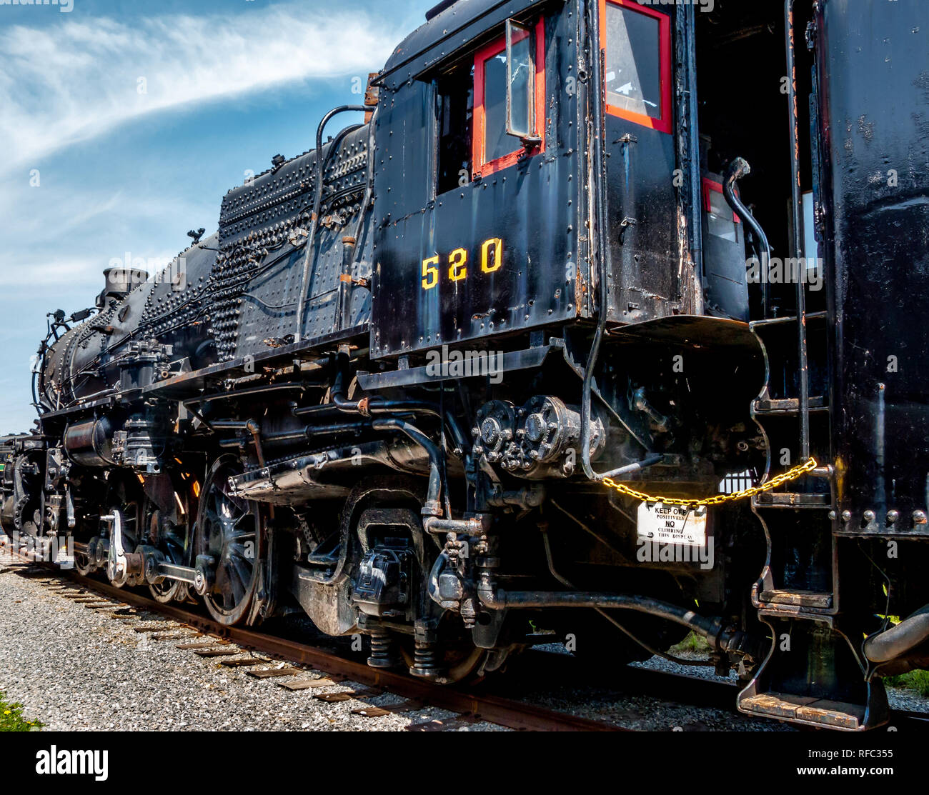 Pennsylvania Railroad 520 Stock Photo - Alamy