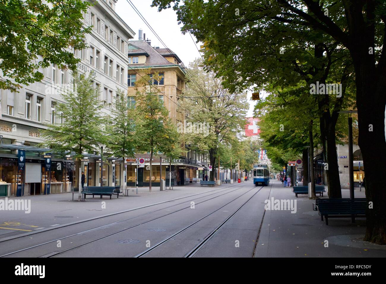 Bahnhofstrasse bahnhofstrasse hi-res stock photography and images - Alamy