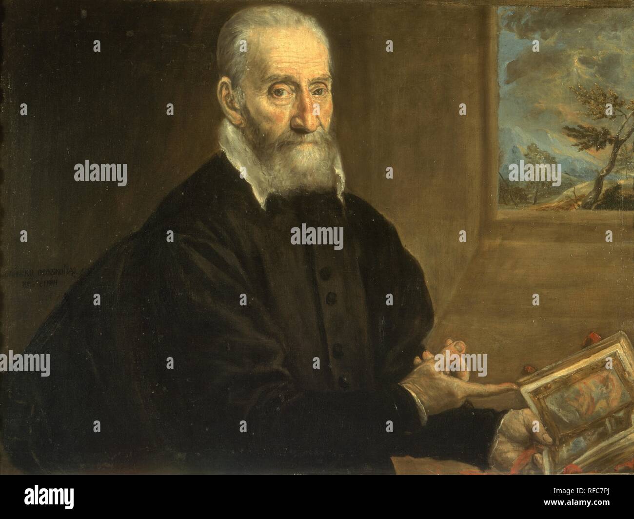 Retrato de Giulio Clovio, 1570-76. Museum: GALLERIA NAZIONALE DI ...