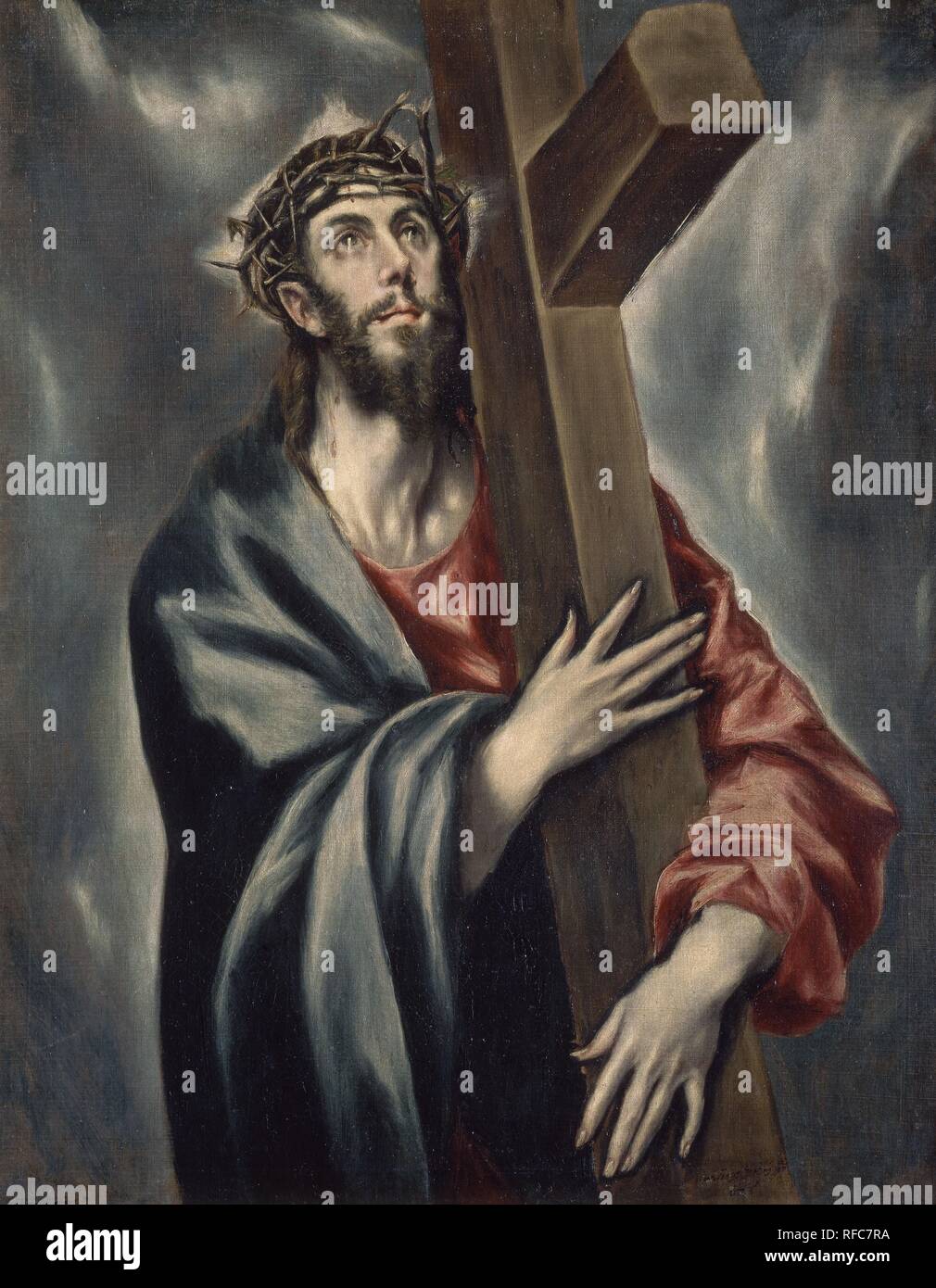 Cristo con la cruz hi-res stock photography and images - Alamy