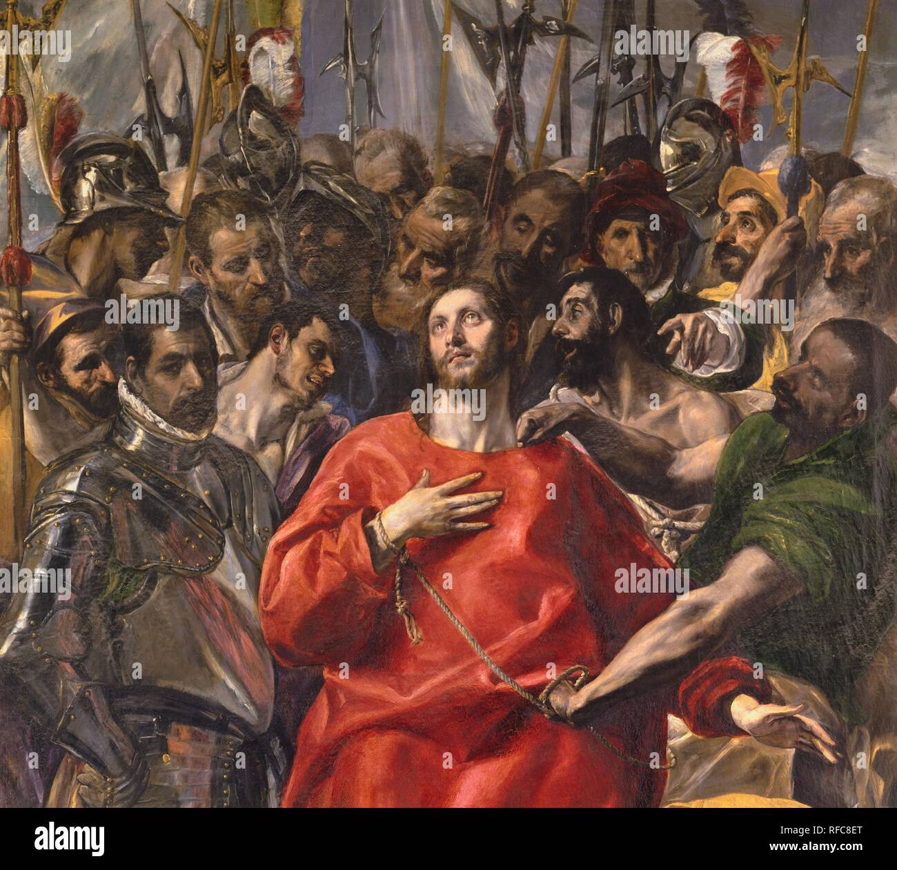 DETALLE - EL EXPOLIO - 1577 - 79 - O/T - MANIERISMO ESPAÑOL - Conj nº ...