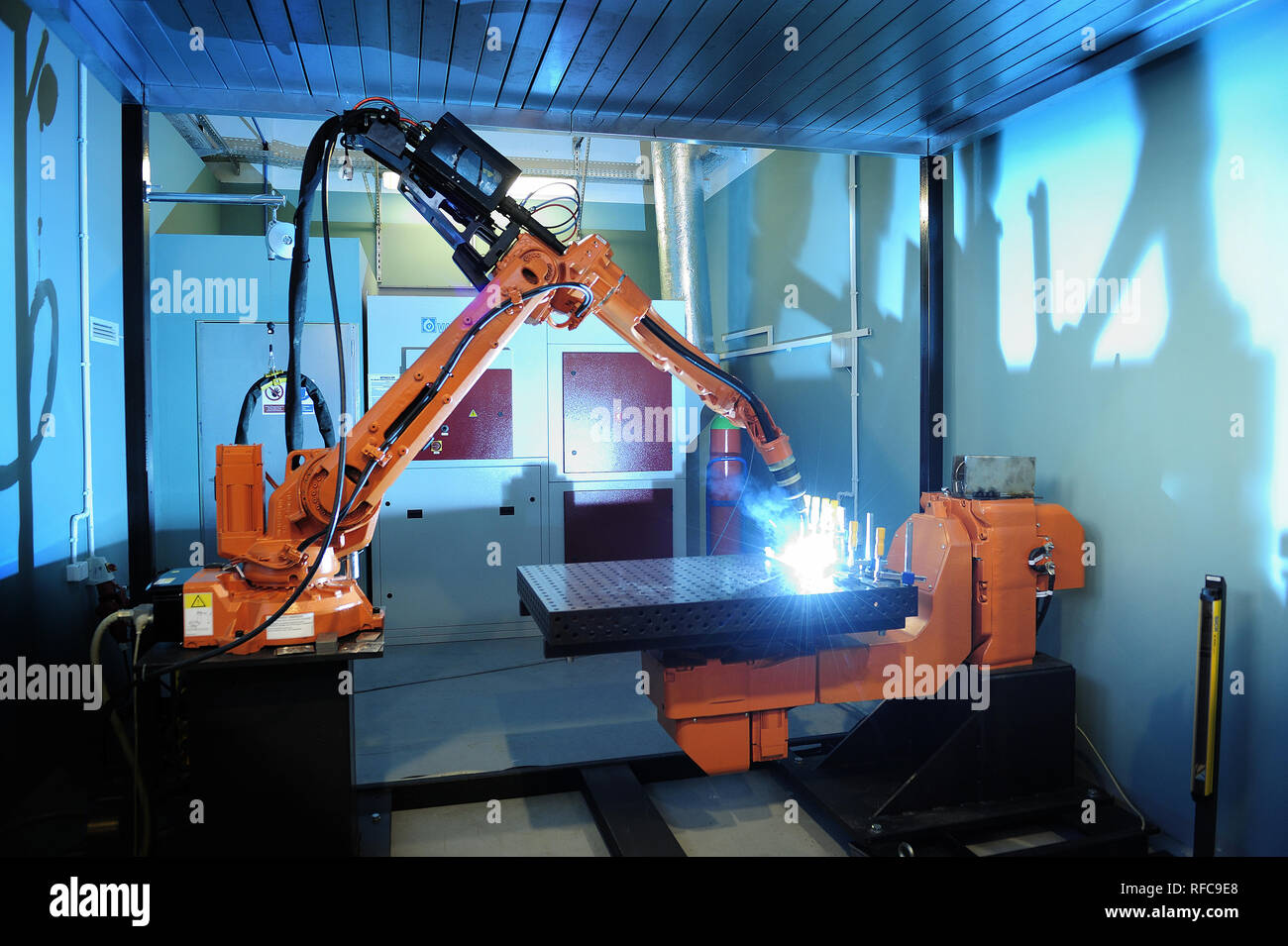 welding, connection, elements, metal, sheet, machine, flame, danger ...