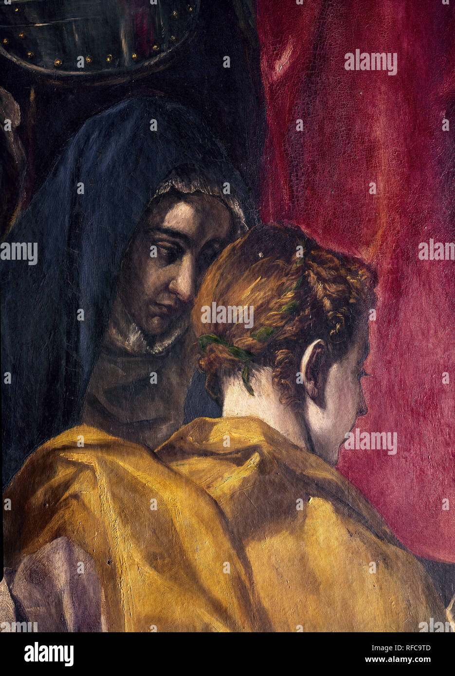 'The Disrobing of Christ' (detail), 1577-1579, Oil on canvas. Author ...