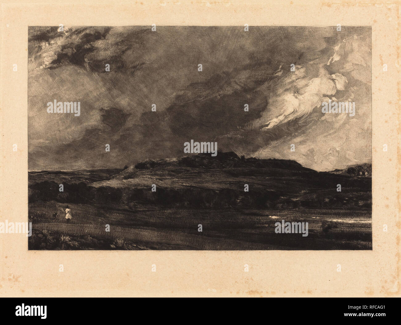 Old Sarum (a). Dated: probably 1830. Medium: mezzotint [progress proof]. Museum: National ...