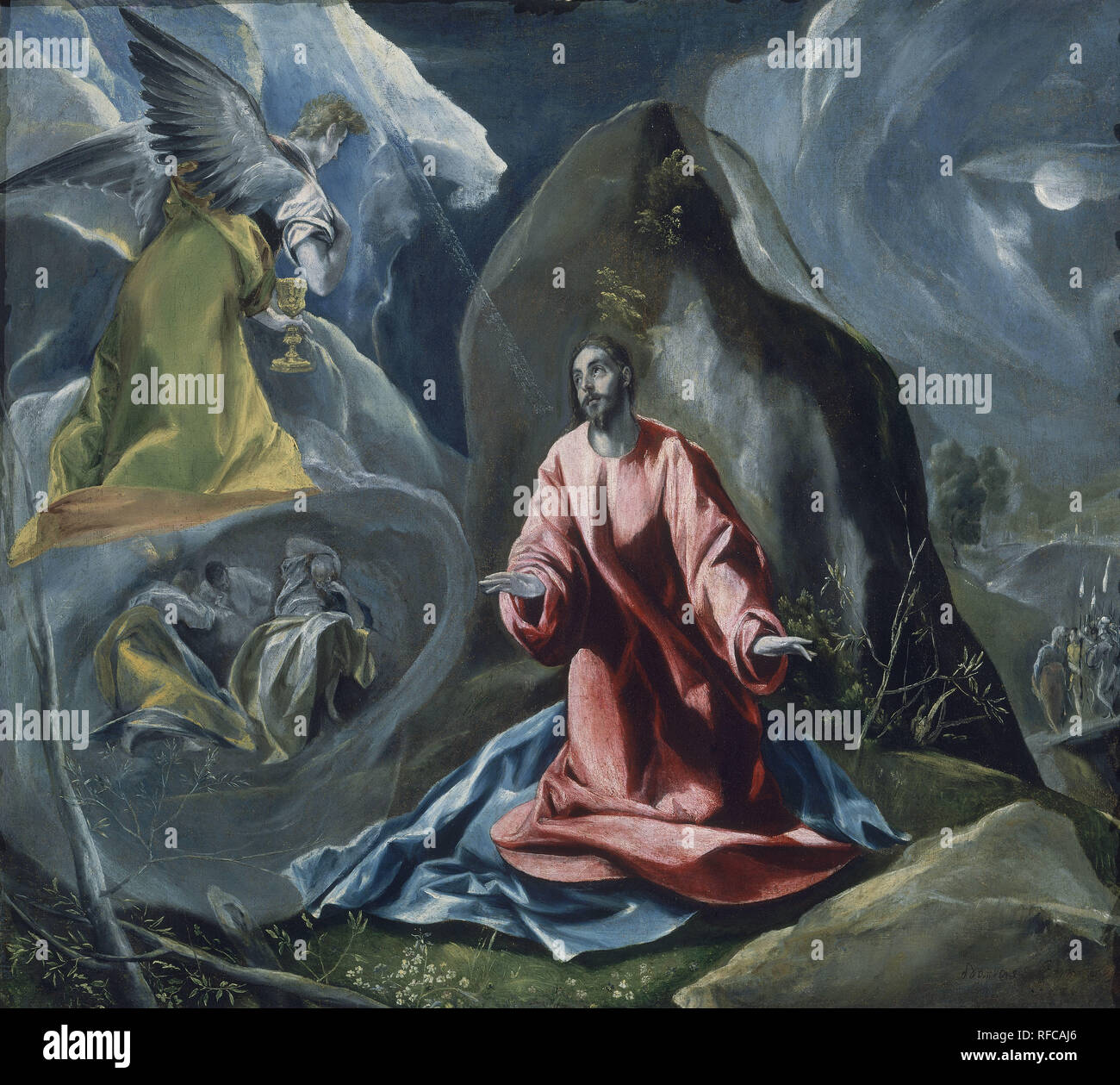 LA ORACION EN EL HUERTO - SIGLO XVI - MANIERISMO ESPAÑOL. Author: GRECO ...