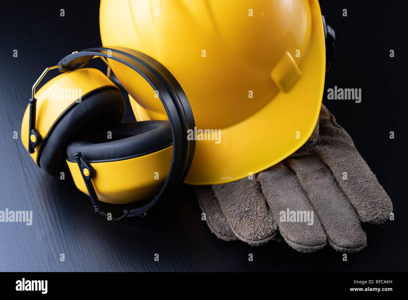 Construction worker's accessories hi-res stock photography and images ...