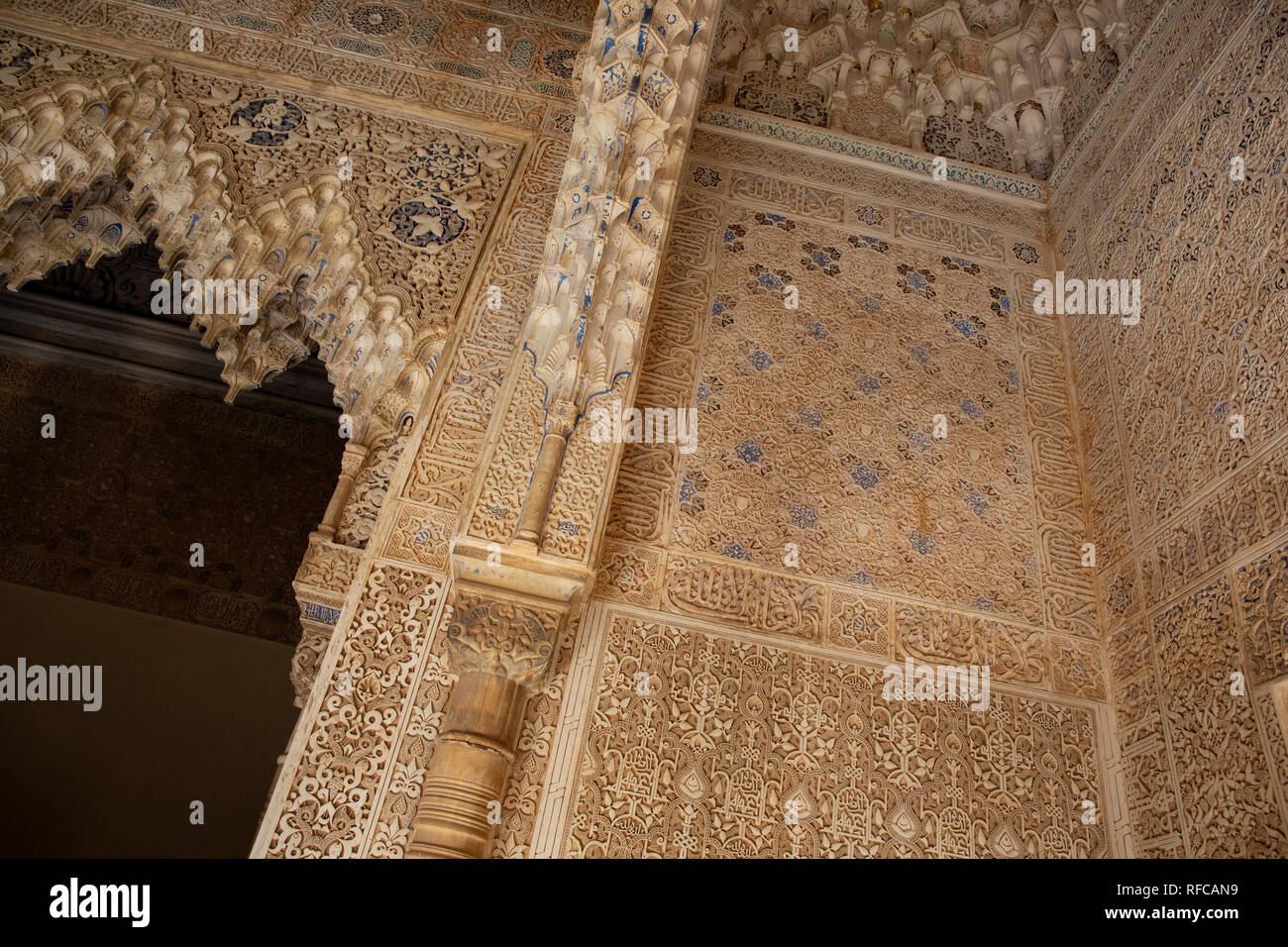 Alhambra royal palace and fort complex hi-res stock photography and ...