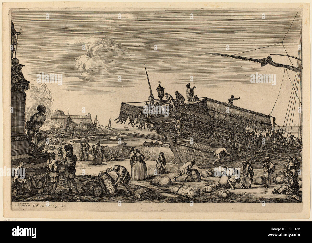 17th century ship galley hi-res stock photography and images - Alamy
