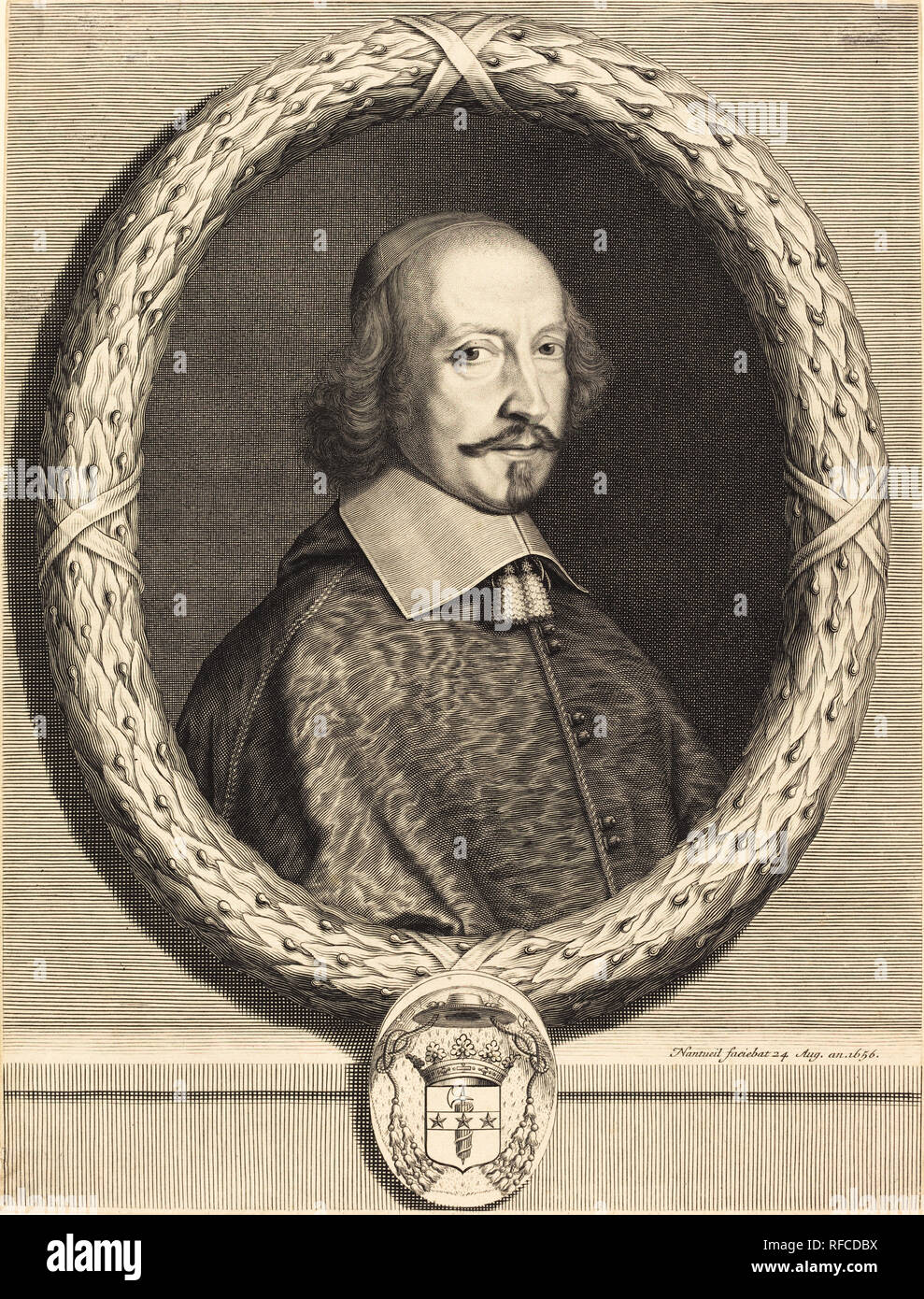 Cardinal Jules Mazarin. Dated: 1656. Medium: engraving. Museum ...