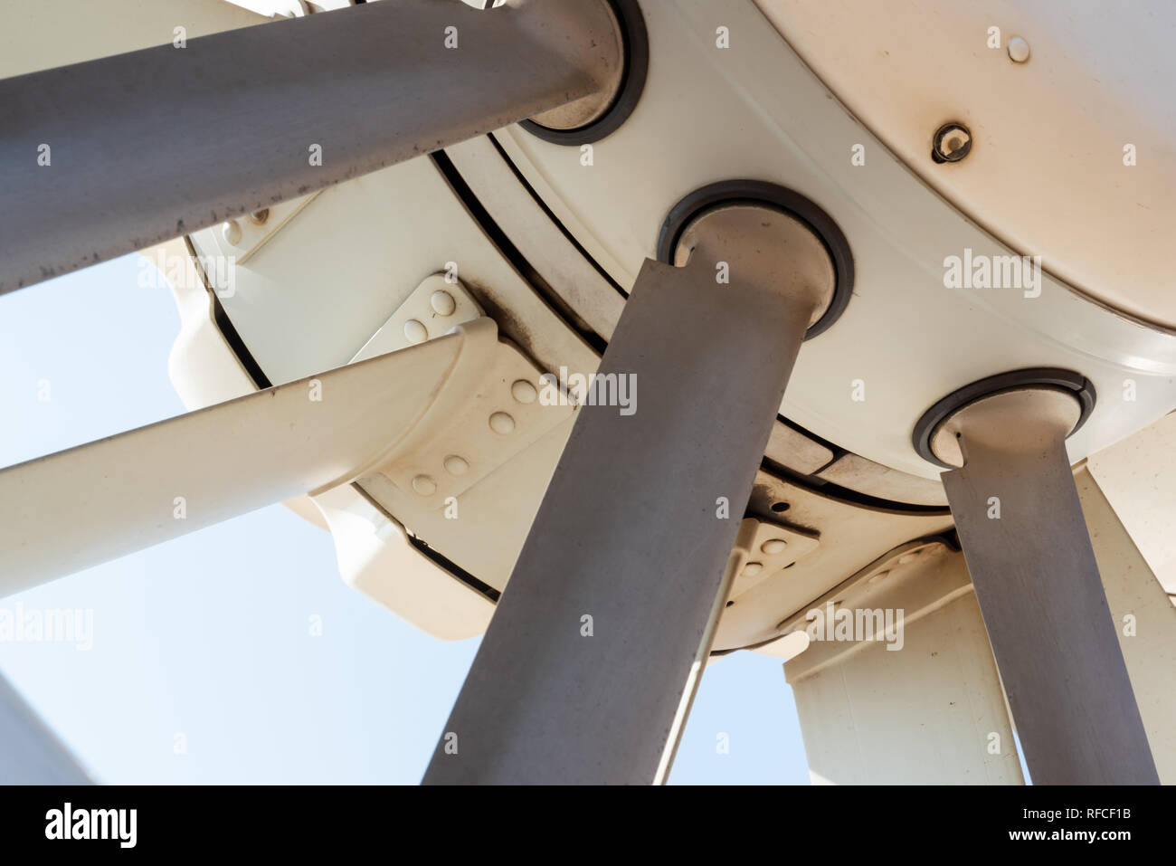 Propeller at the tail of helicopter Stock Photo - Alamy