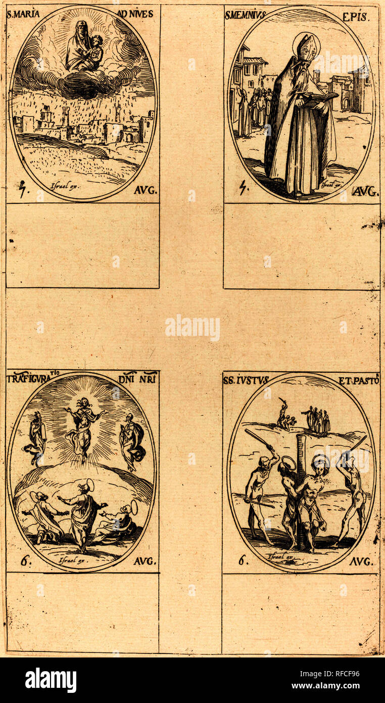St. Mary of Snow; St. Memmius, Bishop; The Transfiguration; Sts. Justus ...