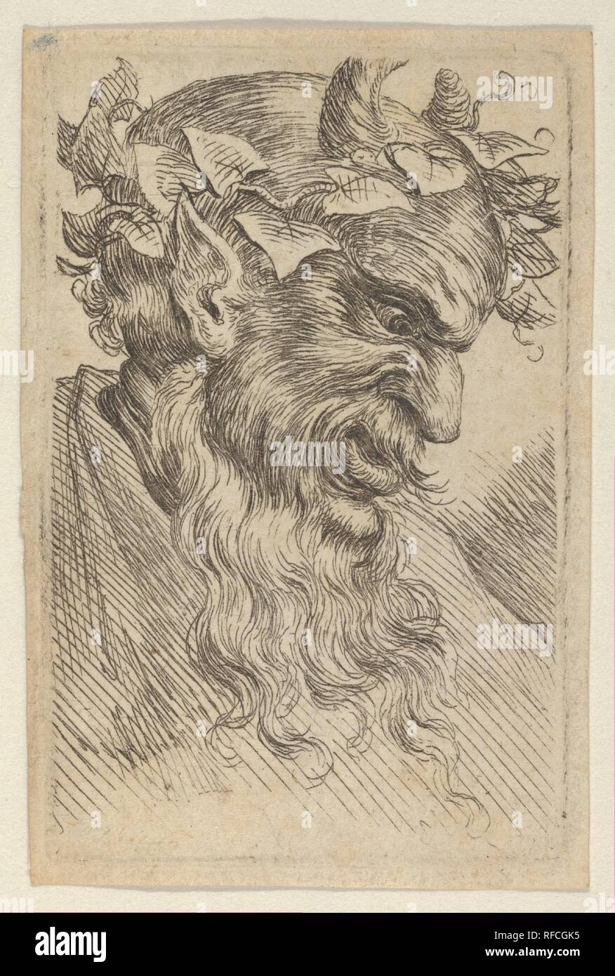 Satyr mask hi-res stock photography and images - Alamy