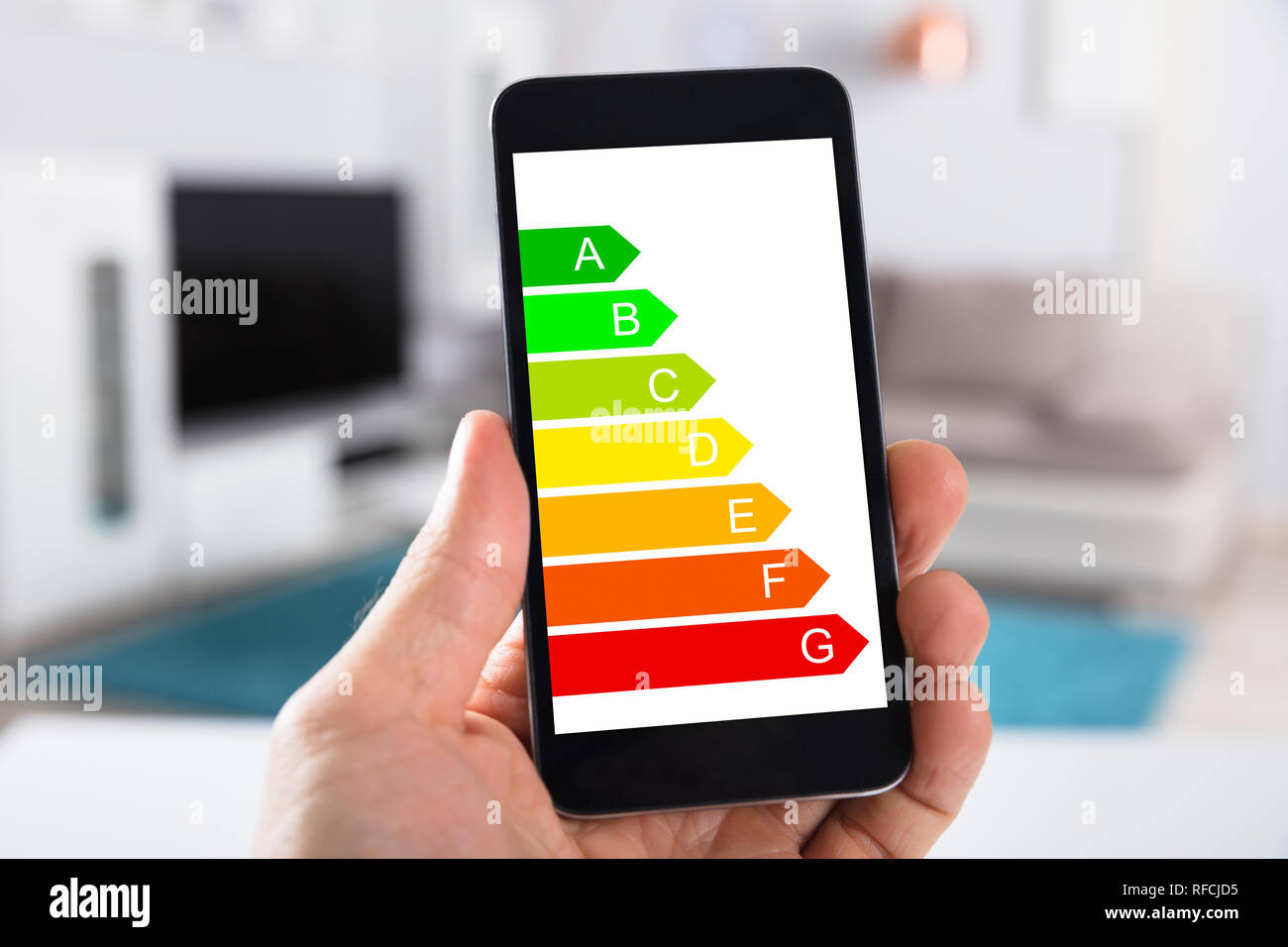 Energy rating chart hi-res stock photography and images - Alamy