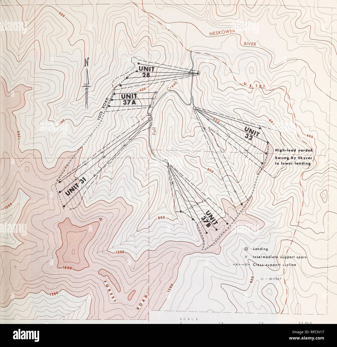 Map of pacific northwest area hi-res stock photography and images - Alamy