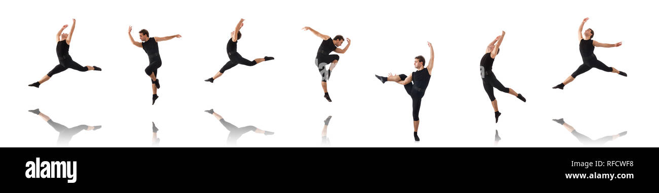 Dance ballroom jump hi-res stock photography and images - Alamy