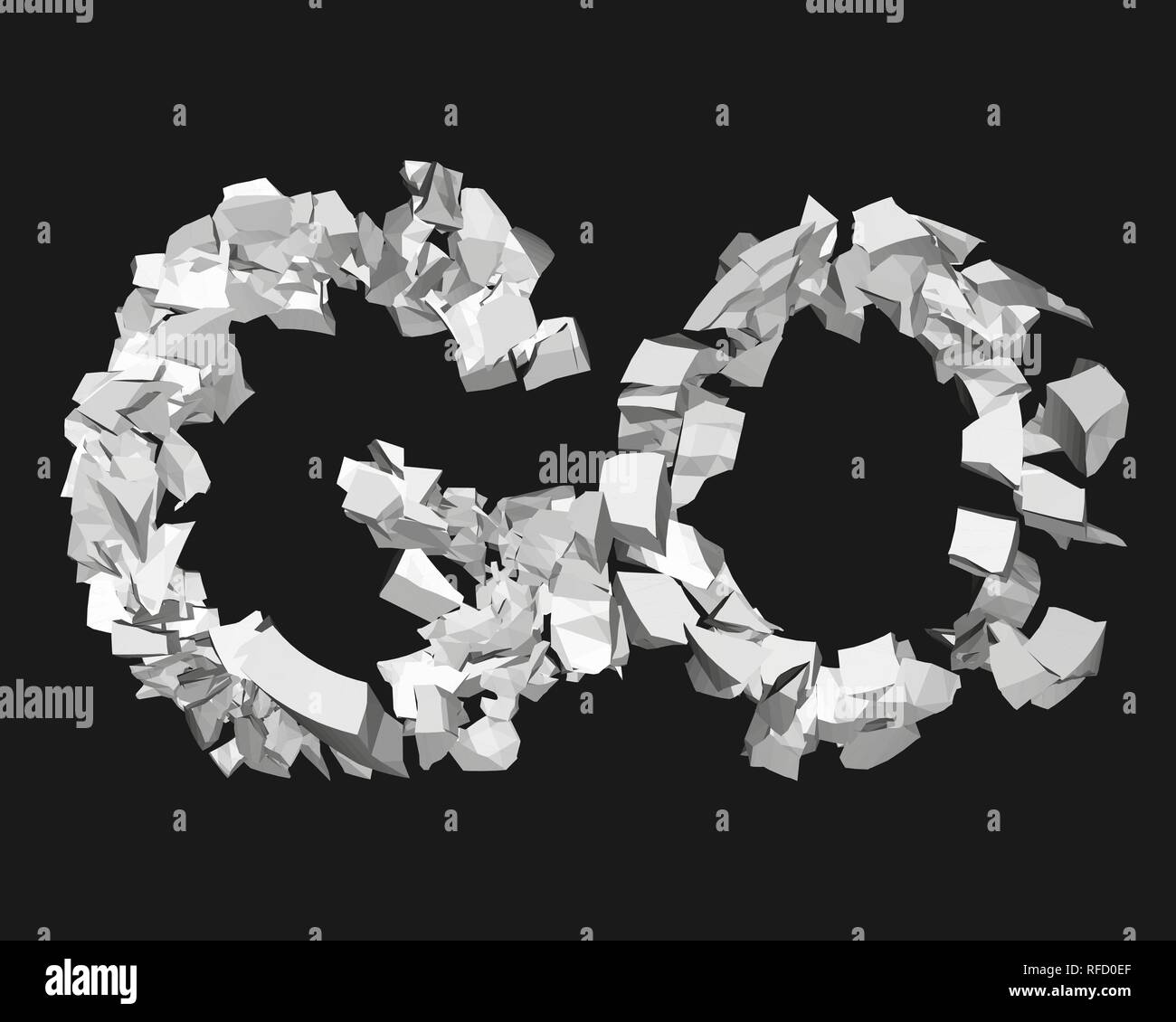 Shattered sign Black and White Stock Photos & Images - Alamy